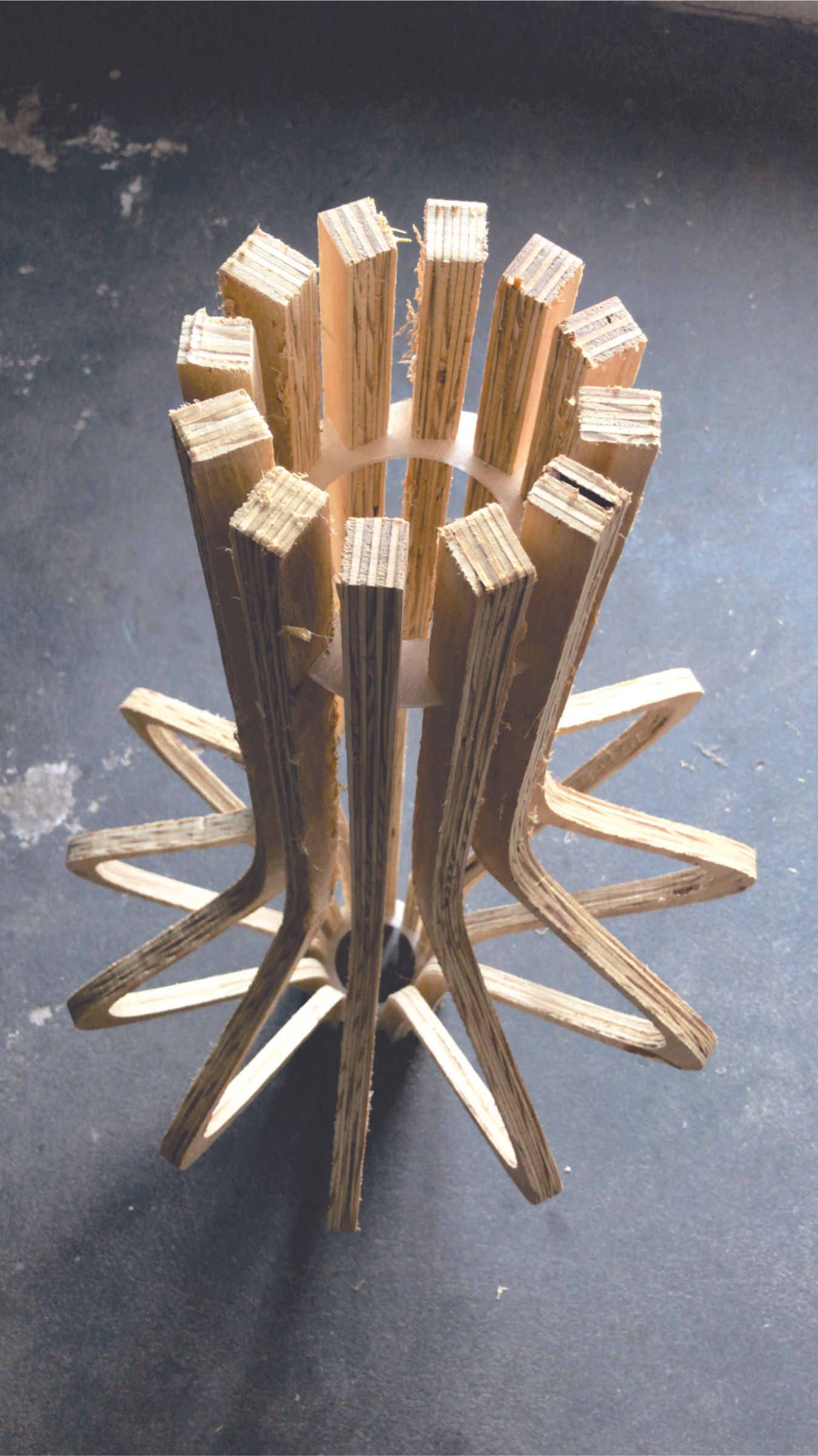 Cnc Wood Sculpture // Floor Lamp : 8 Steps (with Pictures) - Instructables