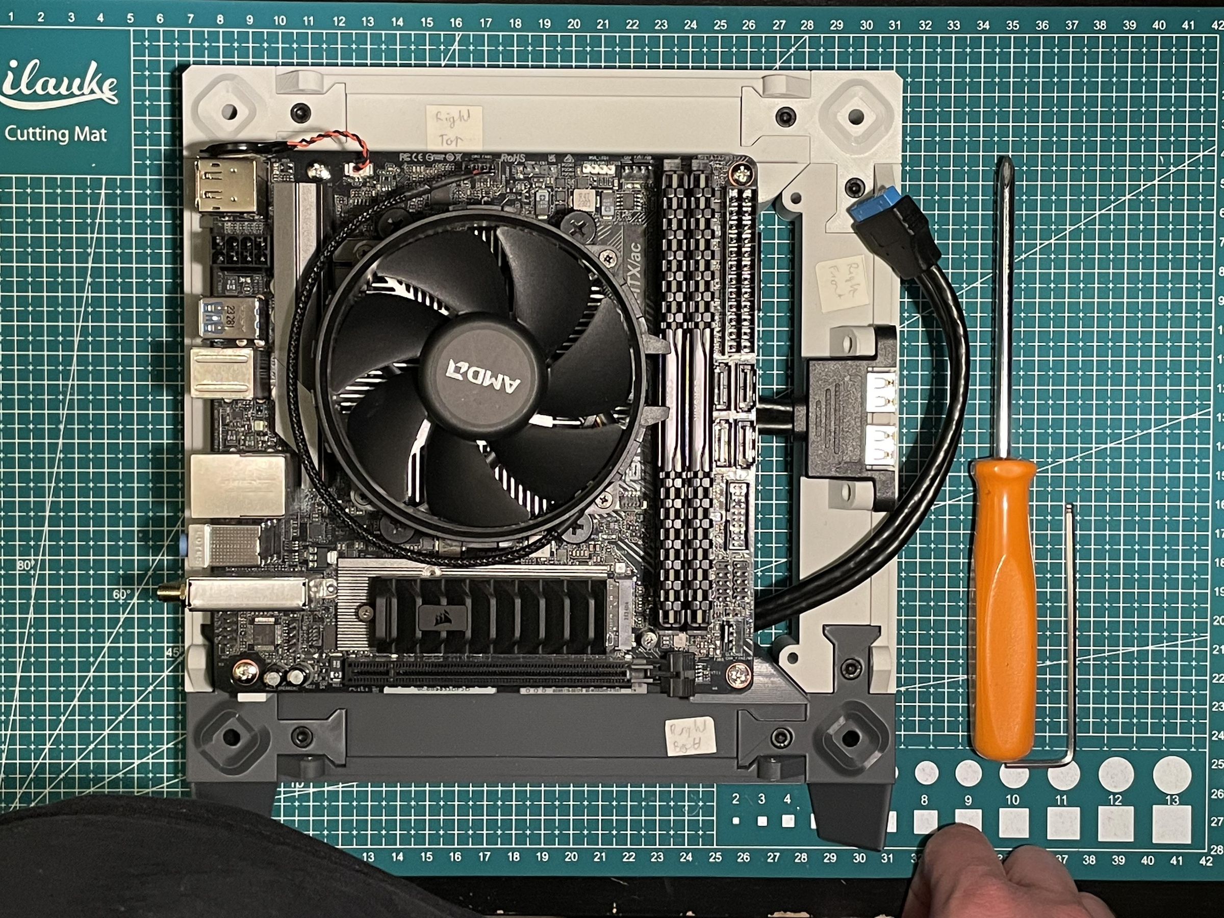 Kubic - a Printable ITX PC Case With a Handle : 18 Steps (with Pictures ...