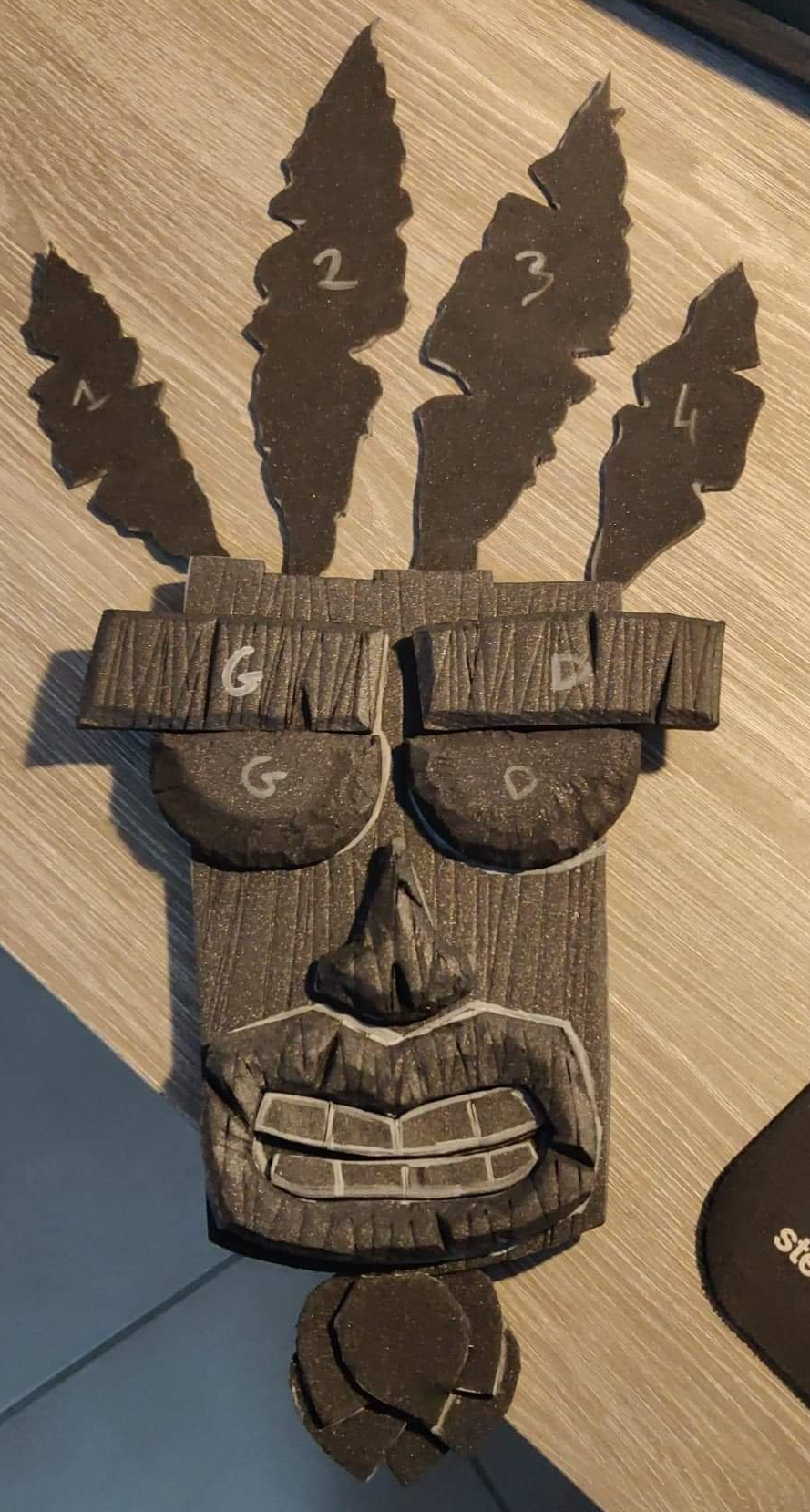 Aku Aku Mask From Crash Bandicoot : 9 Steps (with Pictures) - Instructables