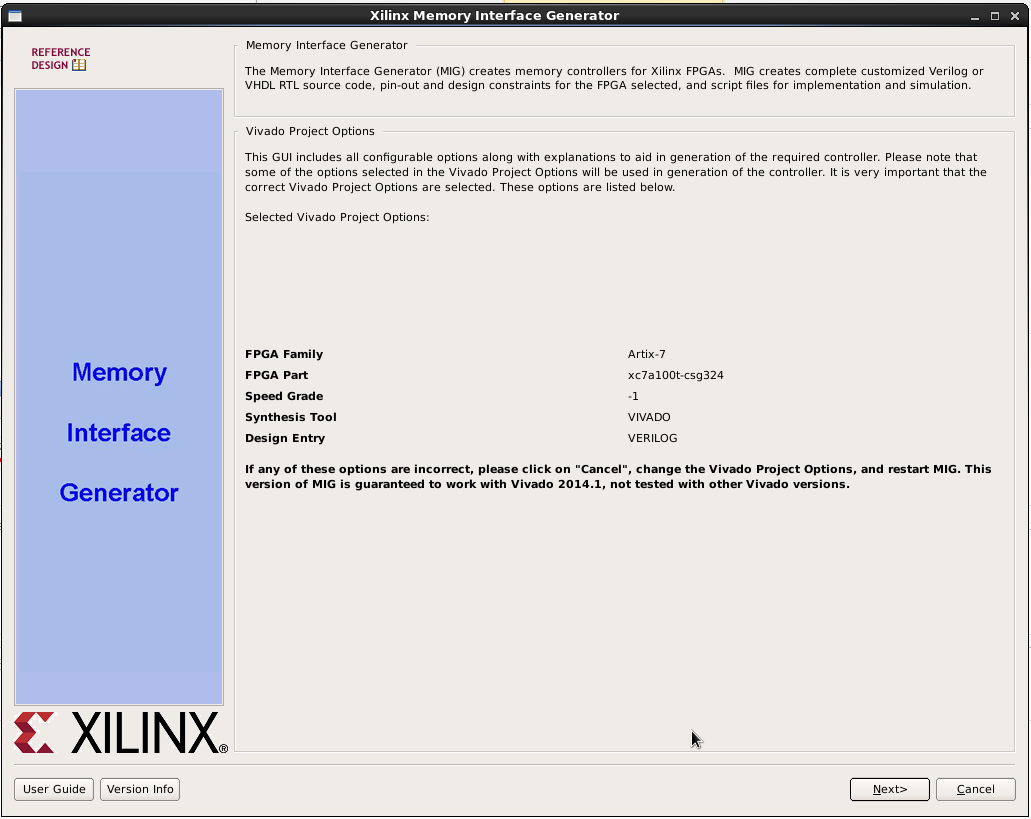 Configuring the MIG 7 Series IP to Use the DDR Memory on Digilent's Nexys 4 Board : 21 Steps ...