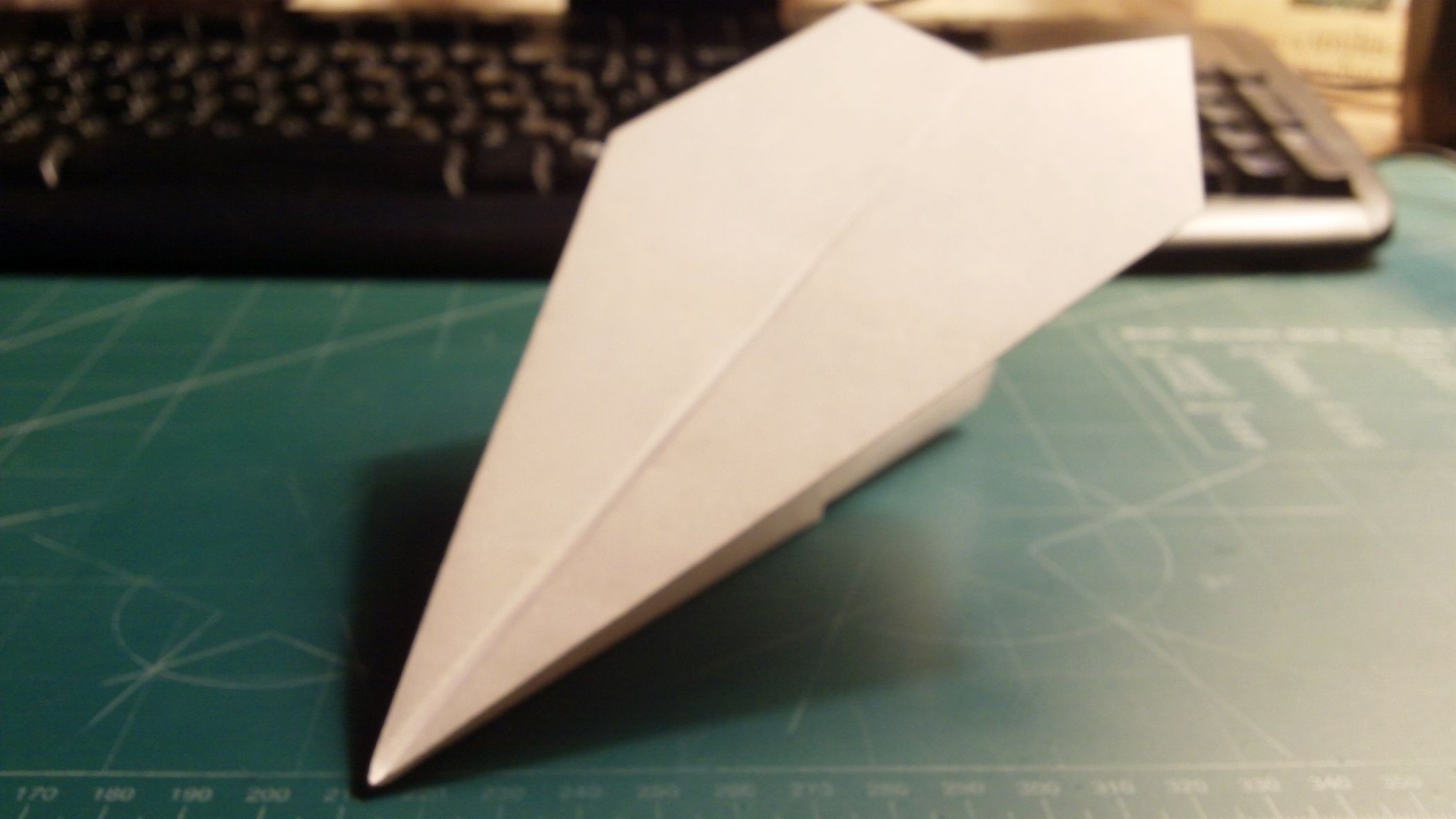 How to Make the Falcon Paper Airplane : 8 Steps - Instructables