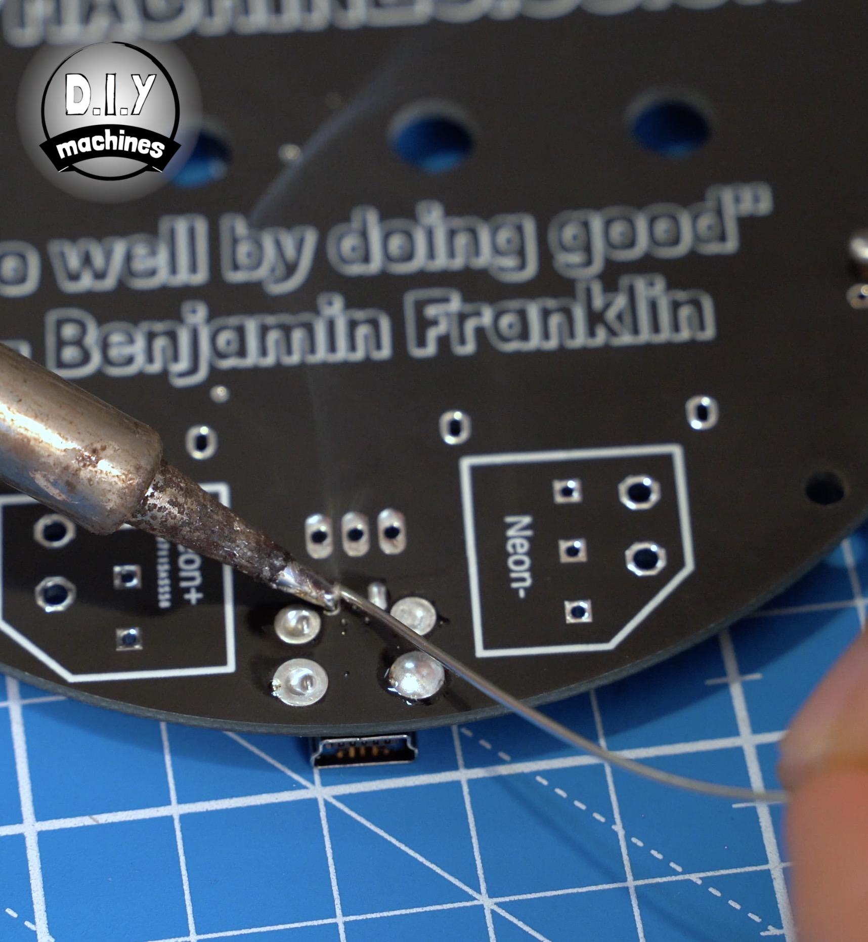 Make Your Own Customisable Desktop LED Neon Signs / Lights : 18 Steps ...