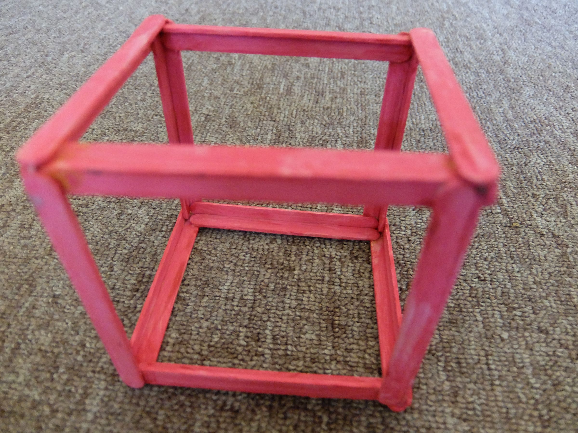 Popsicle Sticks Platonic Solids: Cube : 4 Steps - Instructables