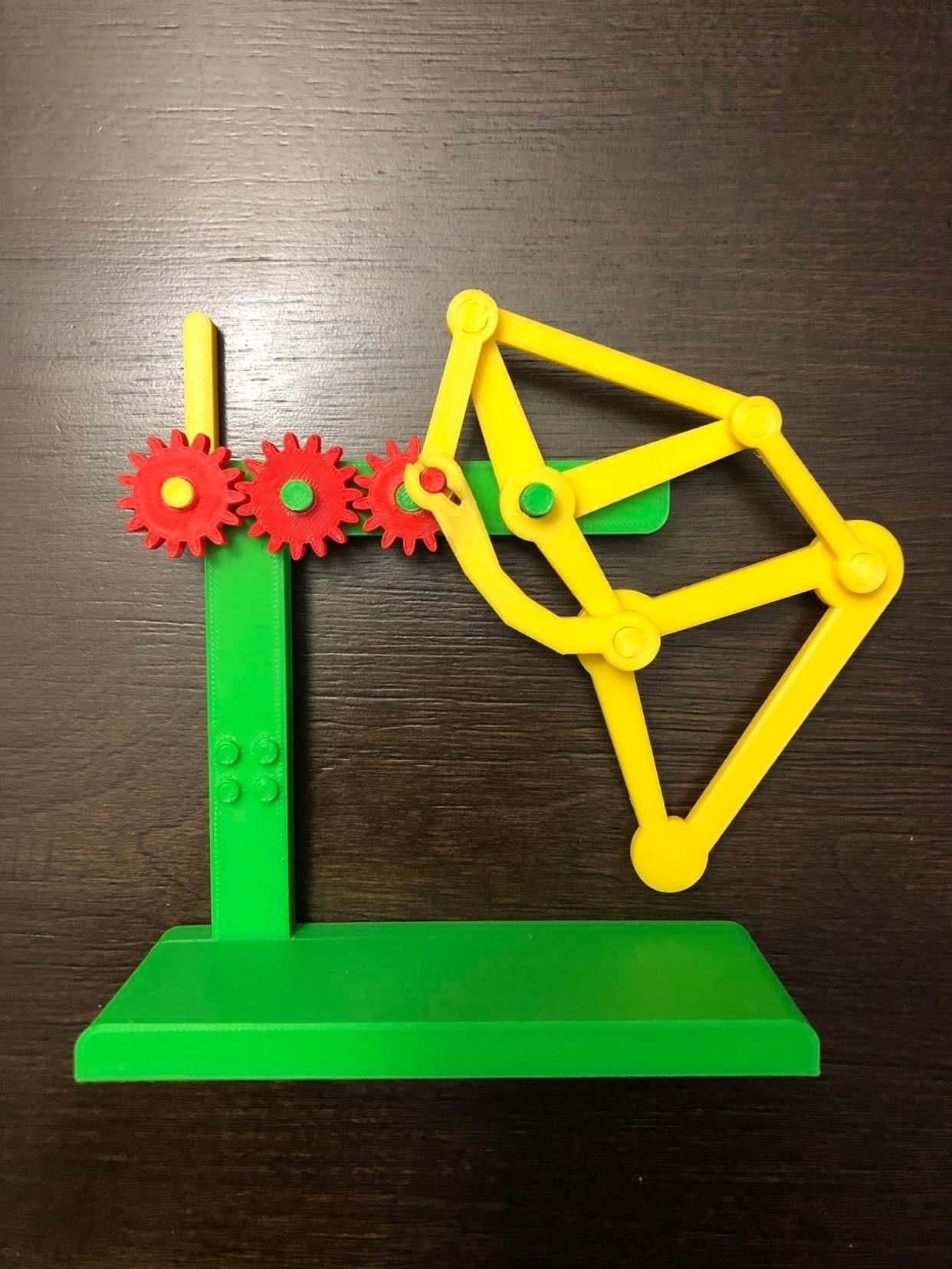 Hand Cranked Desktop Strandbeest - Instructables