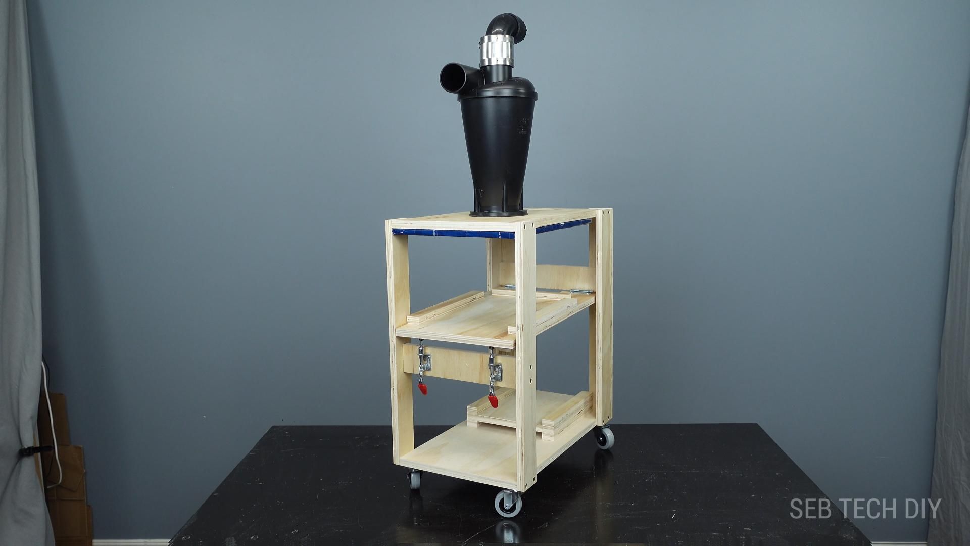 Cordless Dust Collector Cart : 19 Steps (with Pictures) - Instructables