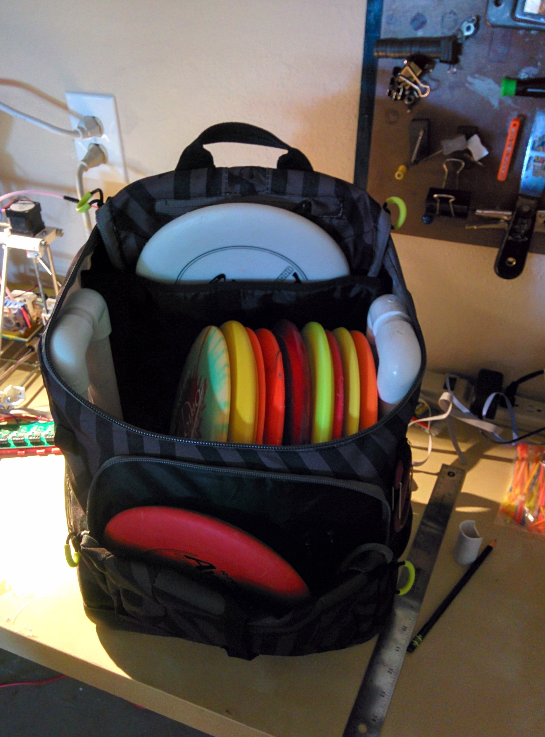 DIY Disc Golf Backpack : 3 Steps (with Pictures) - Instructables
