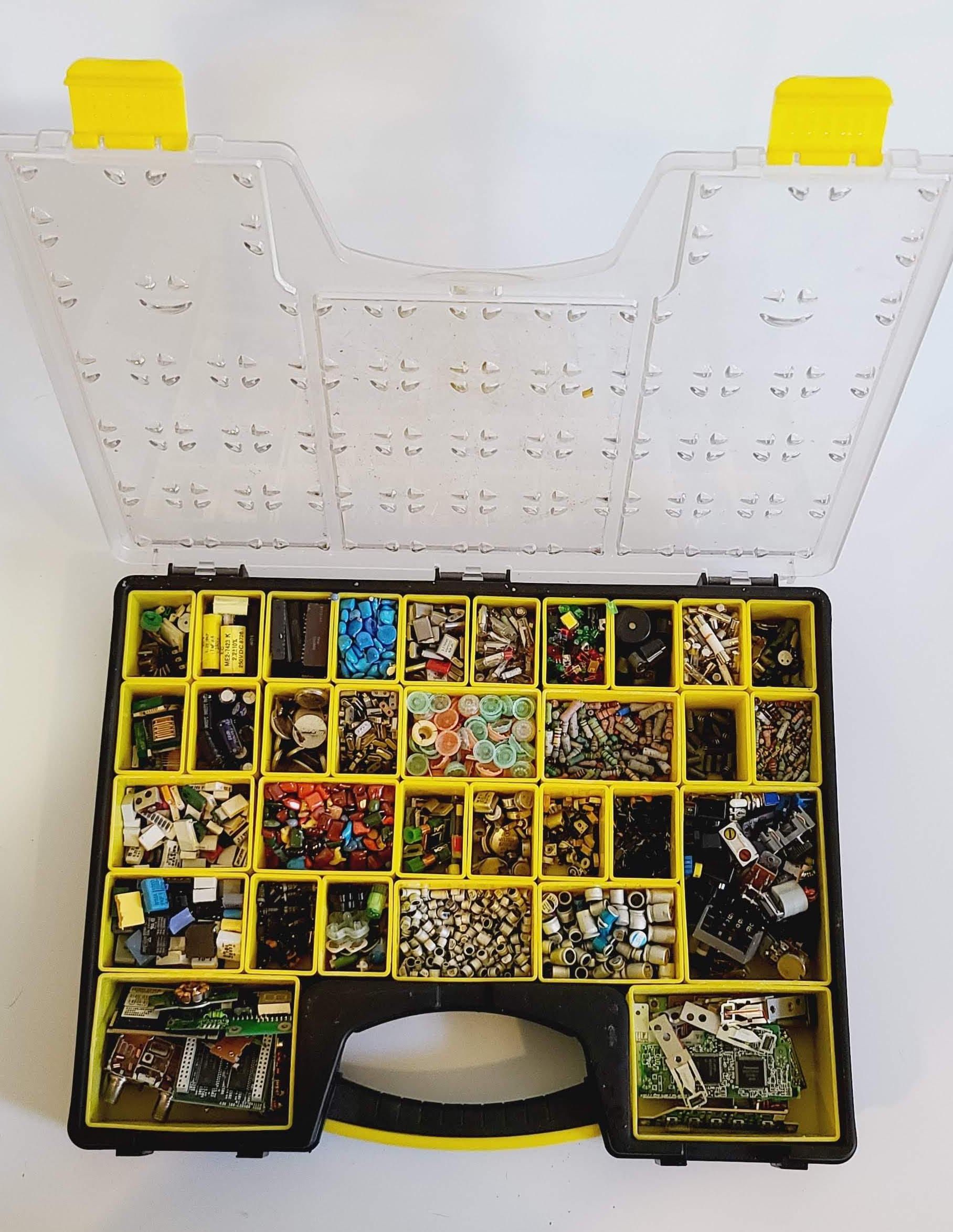 Repurposed and Recycled Electronics Tiles : 6 Steps (with Pictures ...