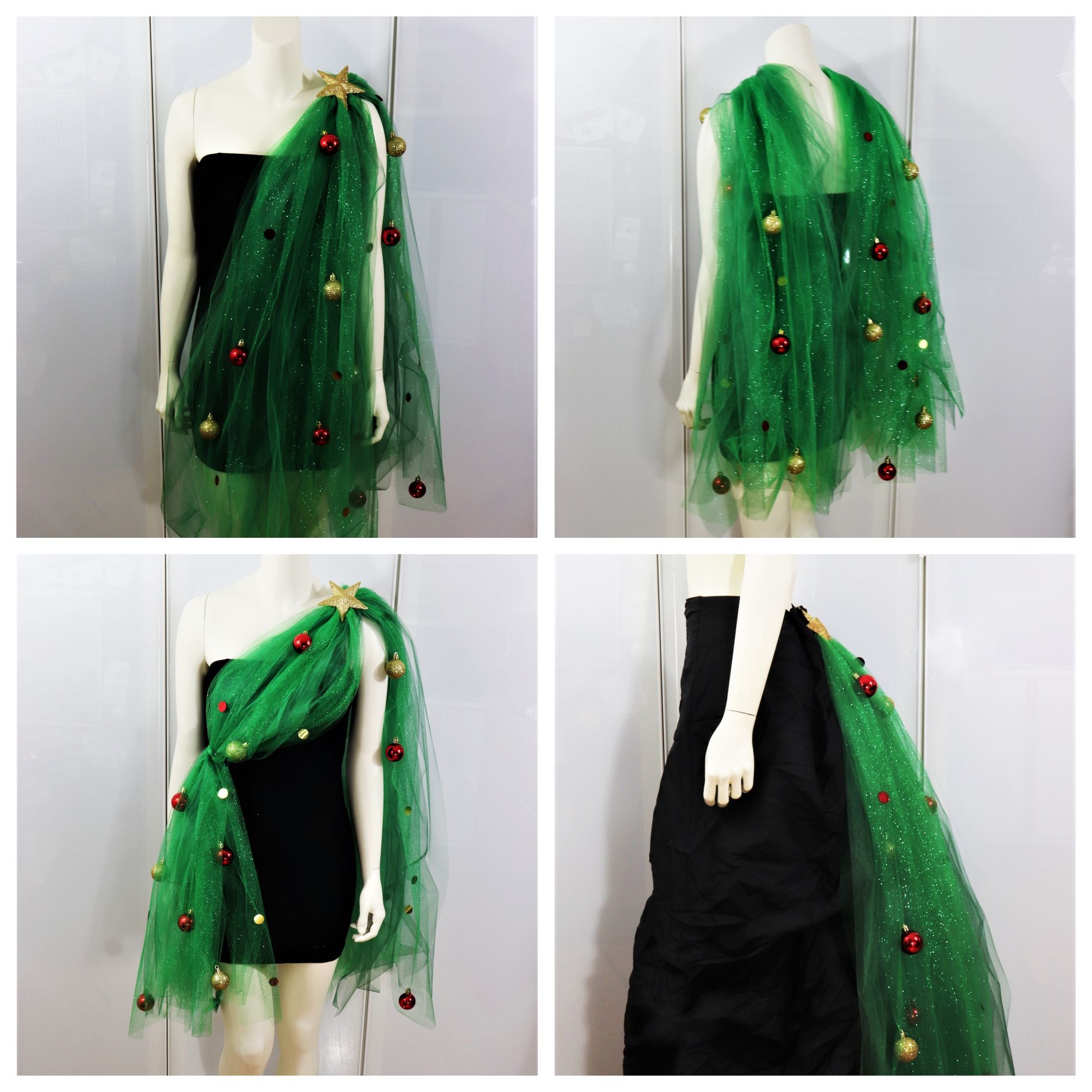 Festive Multi-Way Brooch Scarf Accessory : 18 Steps (with Pictures ...