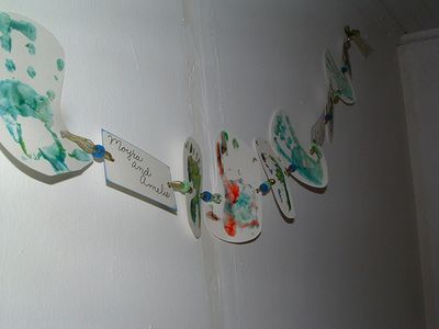 Kids Hand and Foot Print Garland : 6 Steps (with Pictures) - Instructables