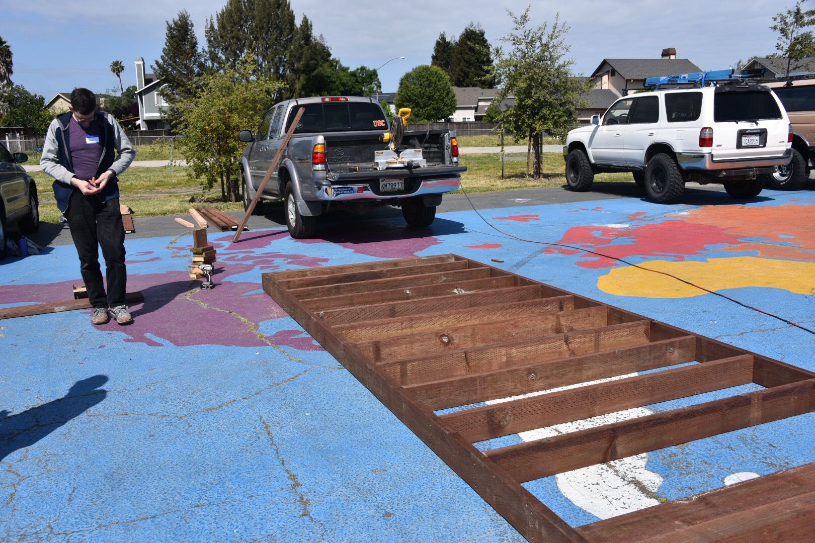 Building a Wall-ball Court : 9 Steps (with Pictures) - Instructables