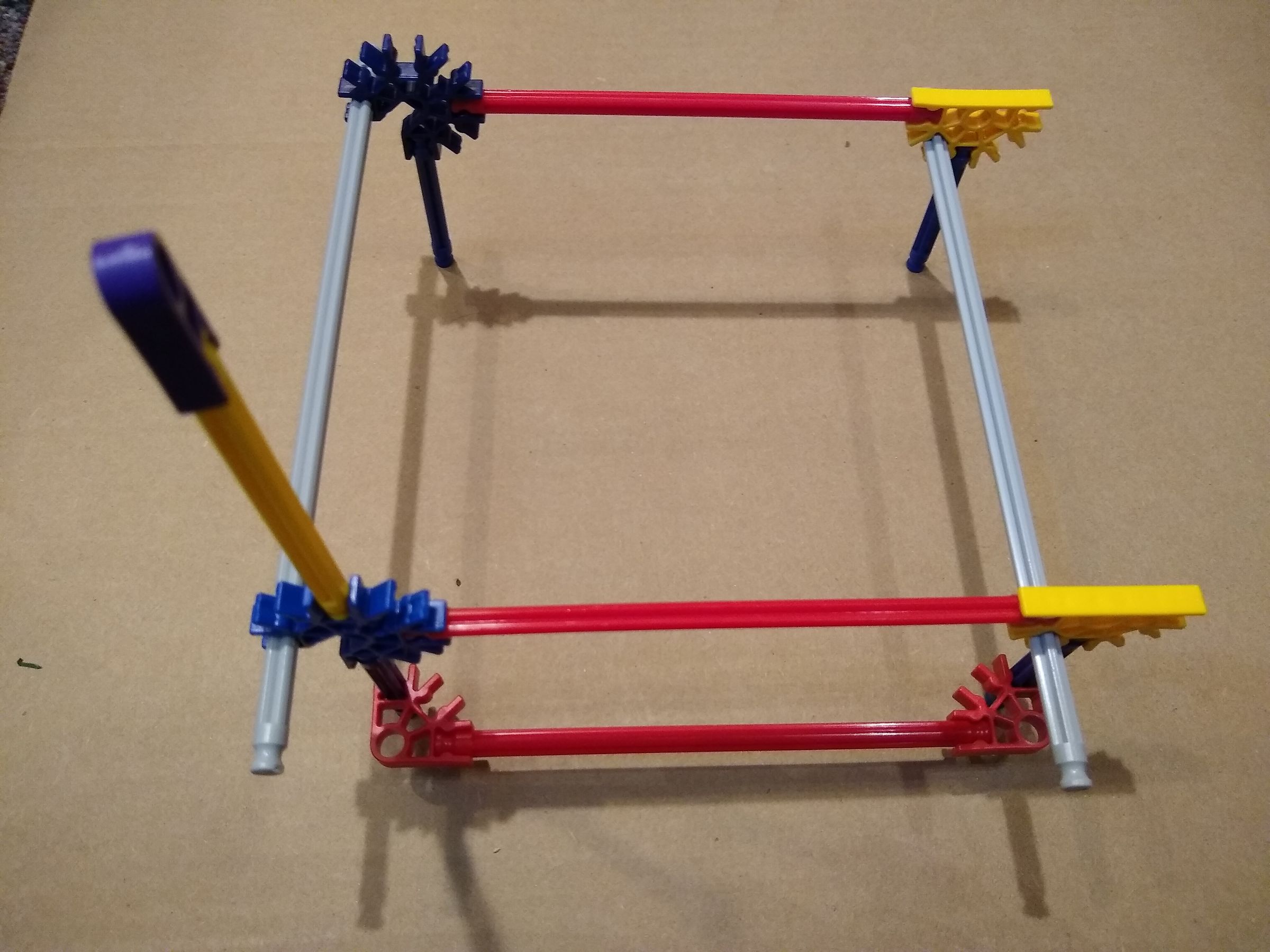 Knex and Origami Flapping Bird Automata : 11 Steps (with Pictures ...