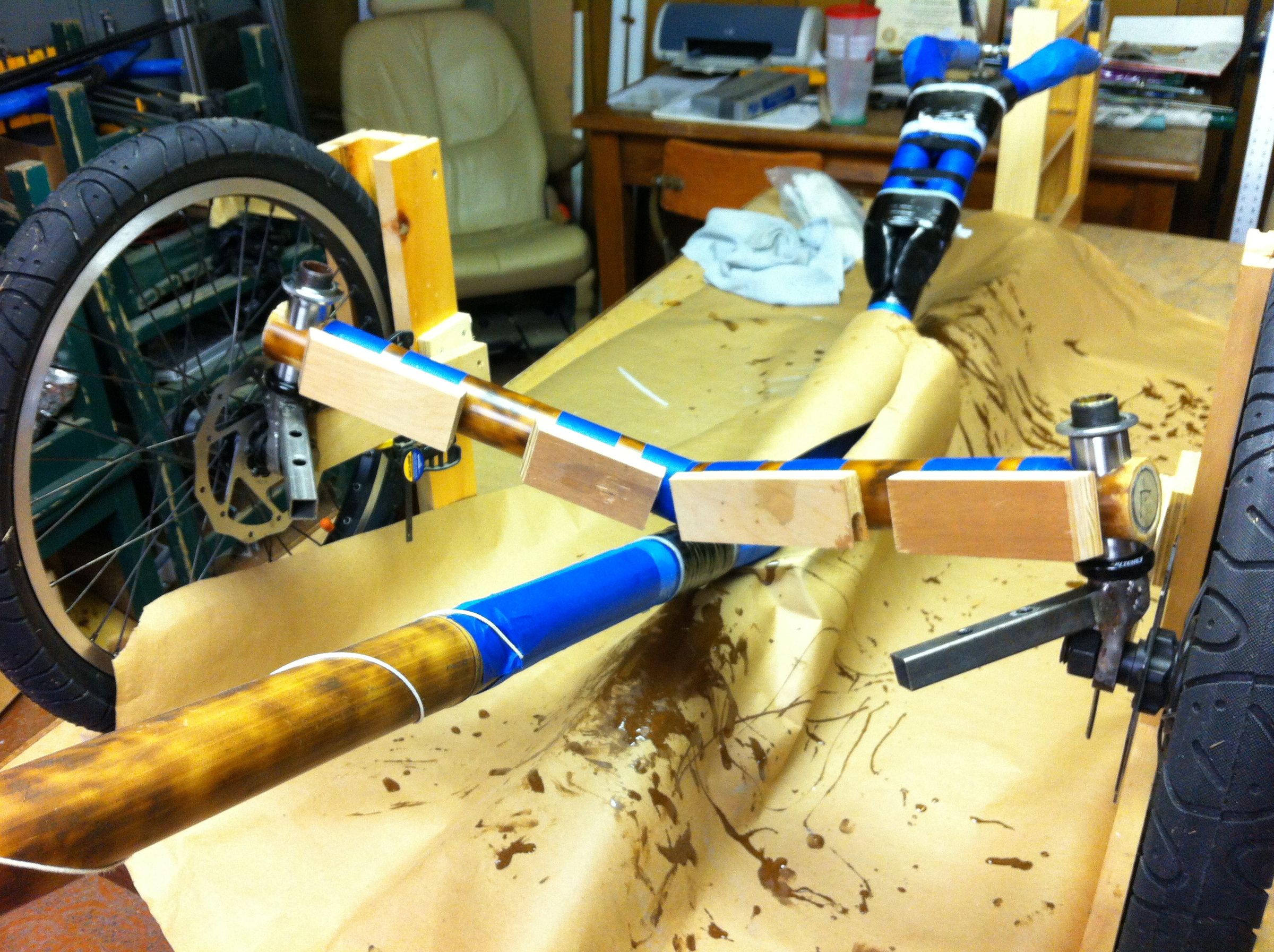 Building a Recumbent Bamboo Trike Frame : 23 Steps (with Pictures ...