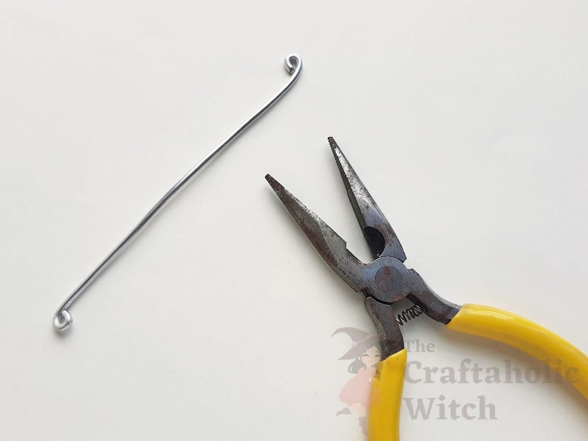 DIY Wire Wrapped Crescent Moon Pendant : 7 Steps (with Pictures ...