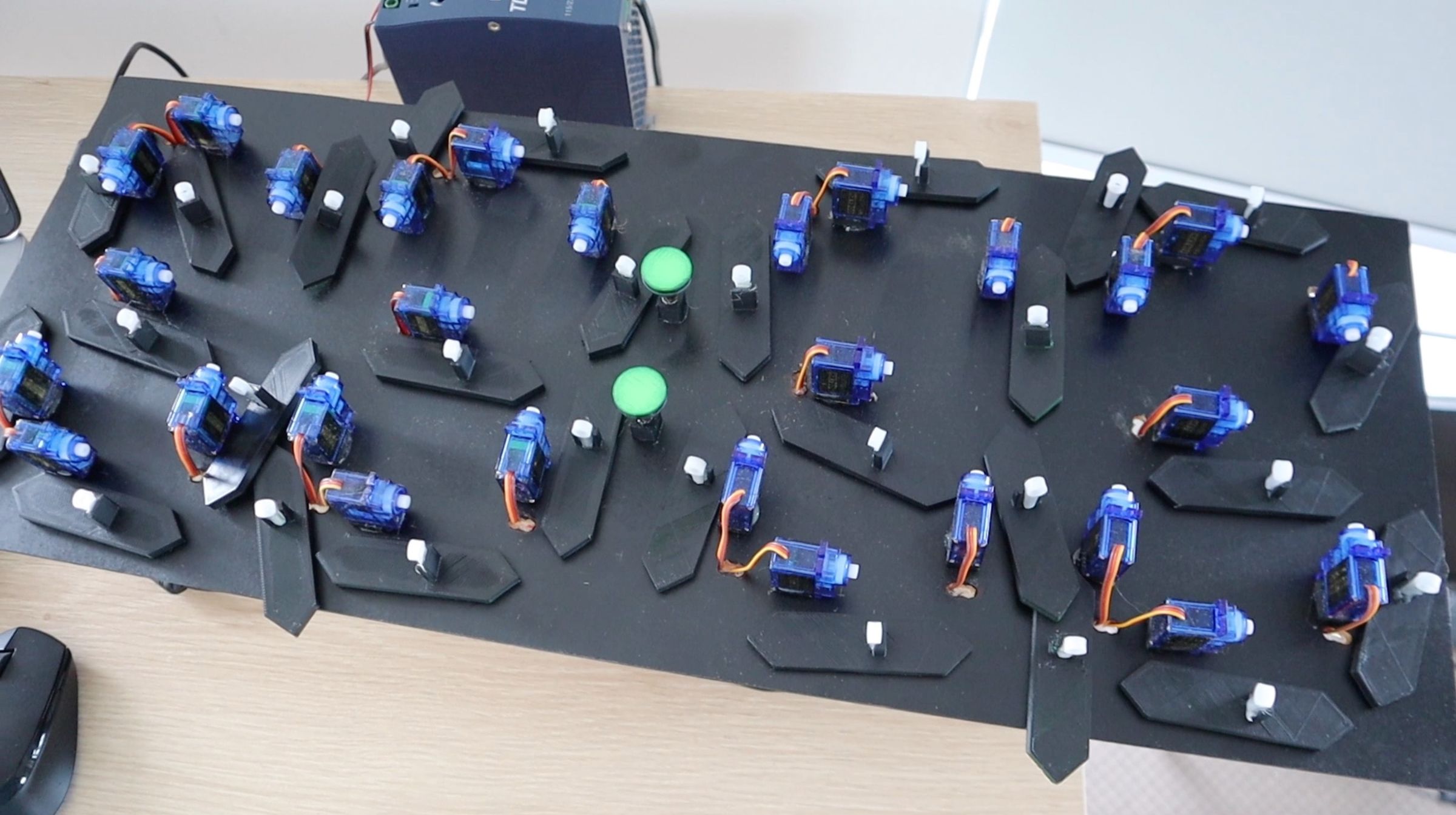 Mechanical Seven Segment Display Clock : 7 Steps (with Pictures ...