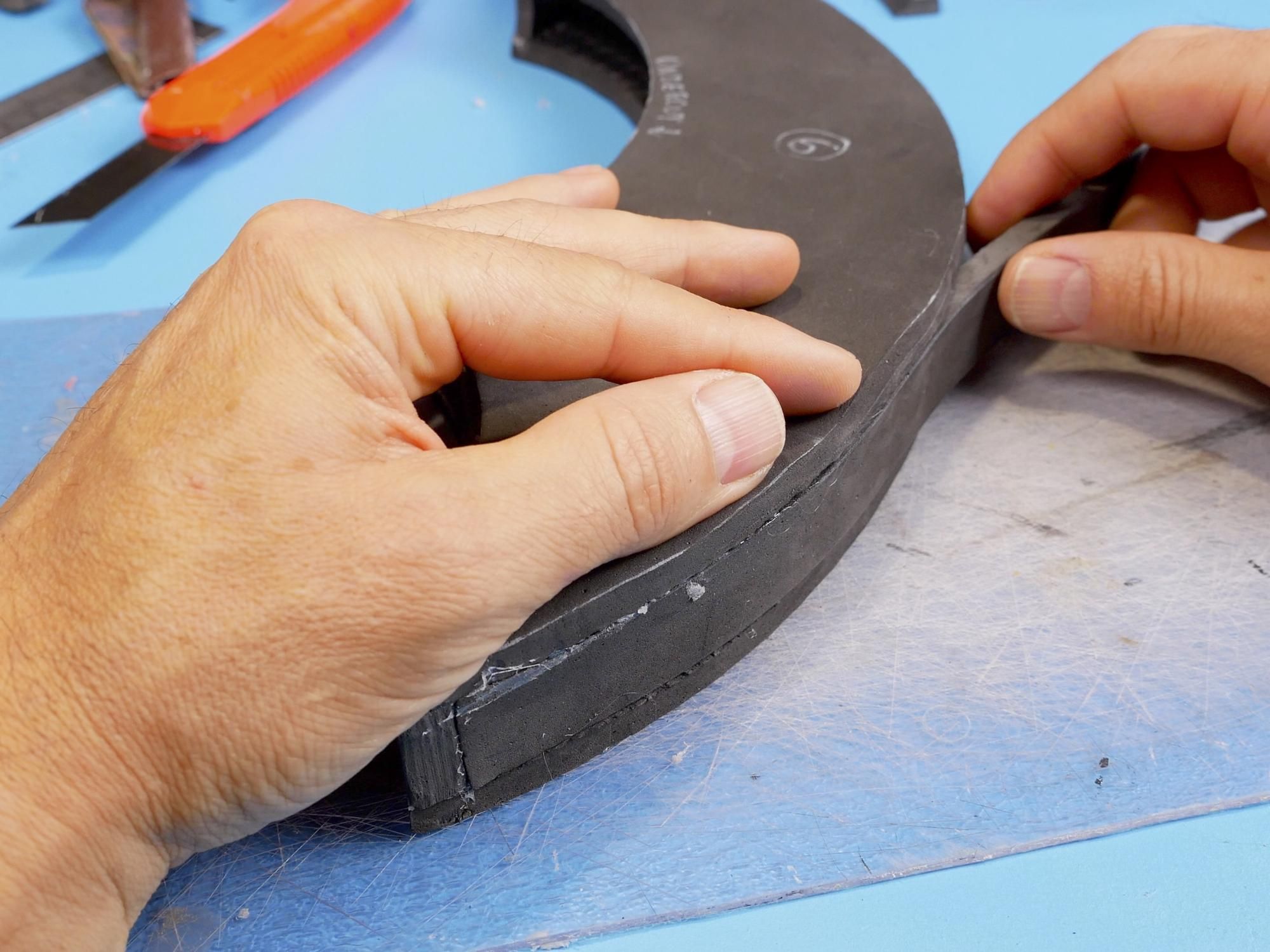 DIY Spartan Helmet Costume From Foam! : 27 Steps (with Pictures ...