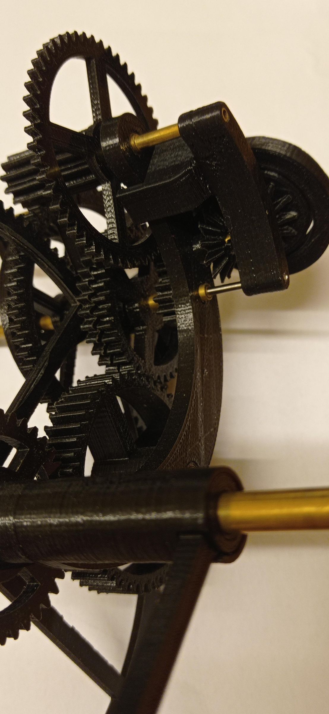 Sun, Earth and Moon Model (Tellurion / Orrery) With 3D Printed Parts ...