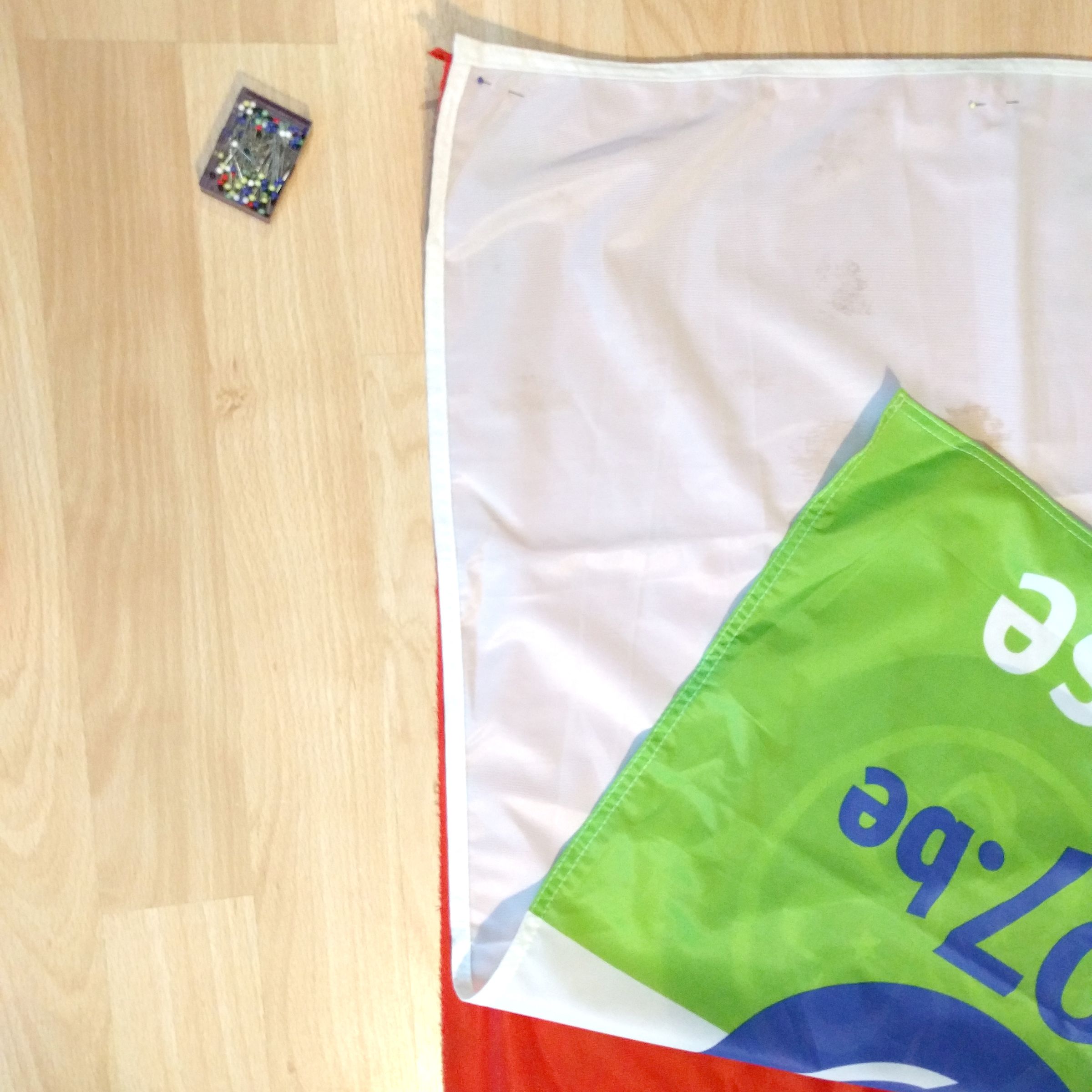 Family Hammock Made From Recycled Flags : 6 Steps (with Pictures ...