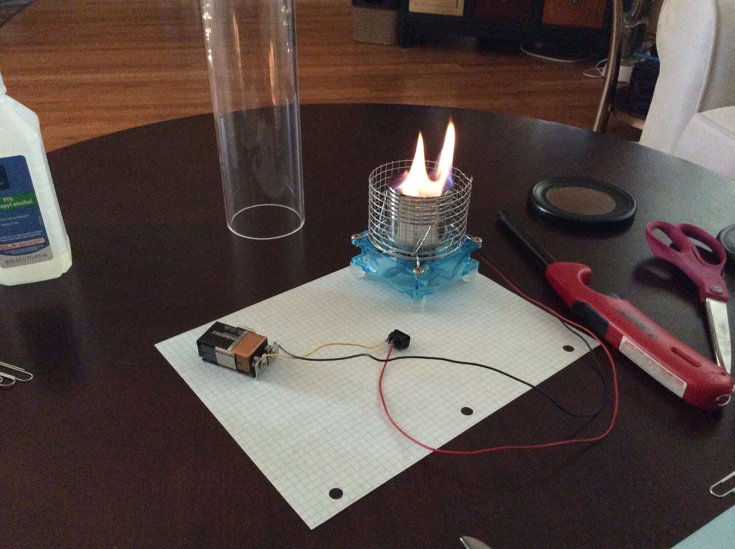 Desktop Fire-Tornado : 8 Steps (with Pictures) - Instructables