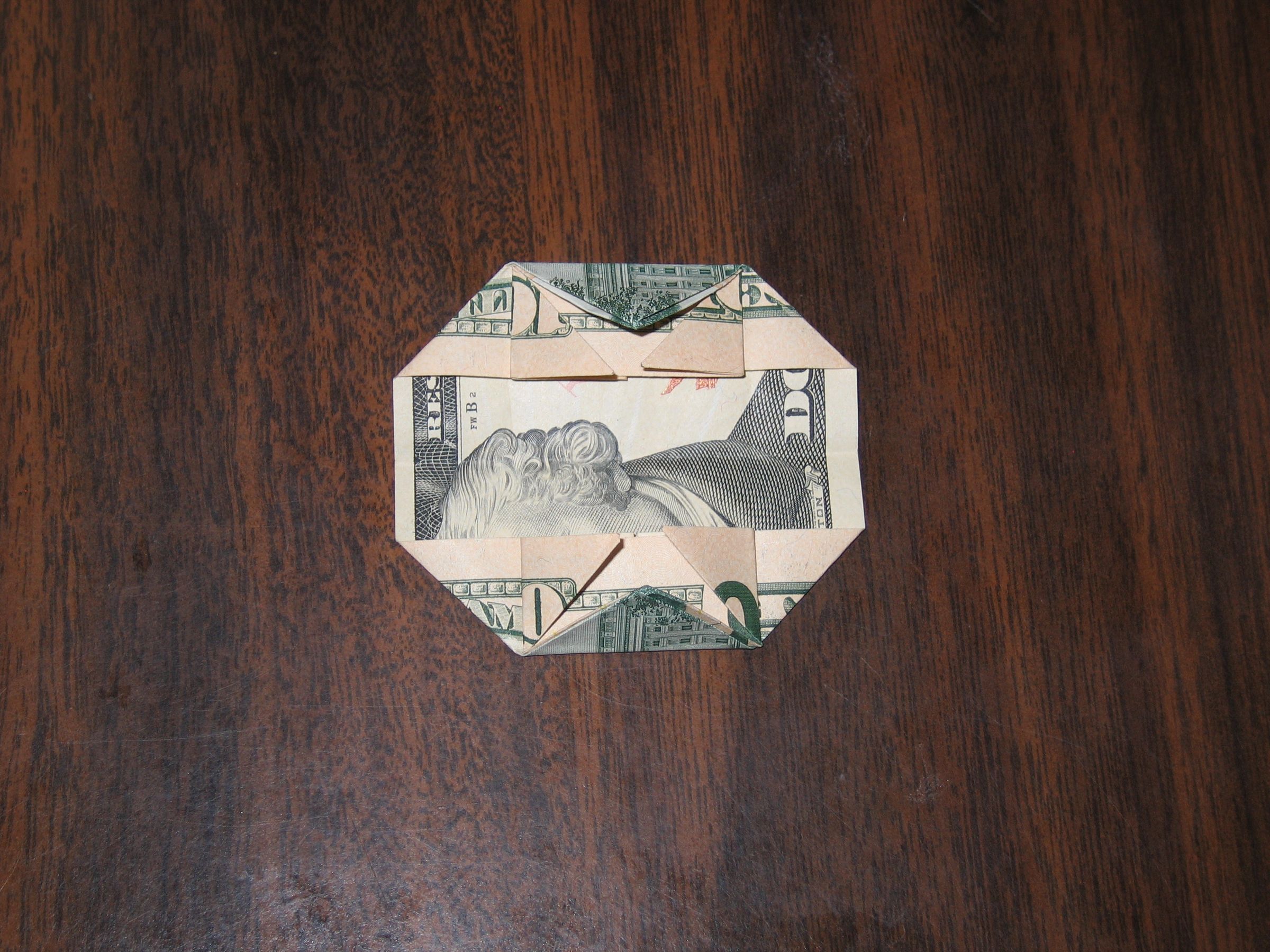 Fold a Dollar Bill Into an Impossibly Small Rectangle! : 14 Steps ...