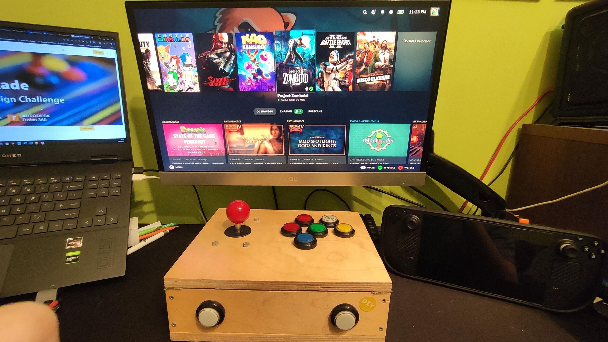 Arcade Stick for RetroPie / Steam Deck : 5 Steps (with Pictures) - Instructables