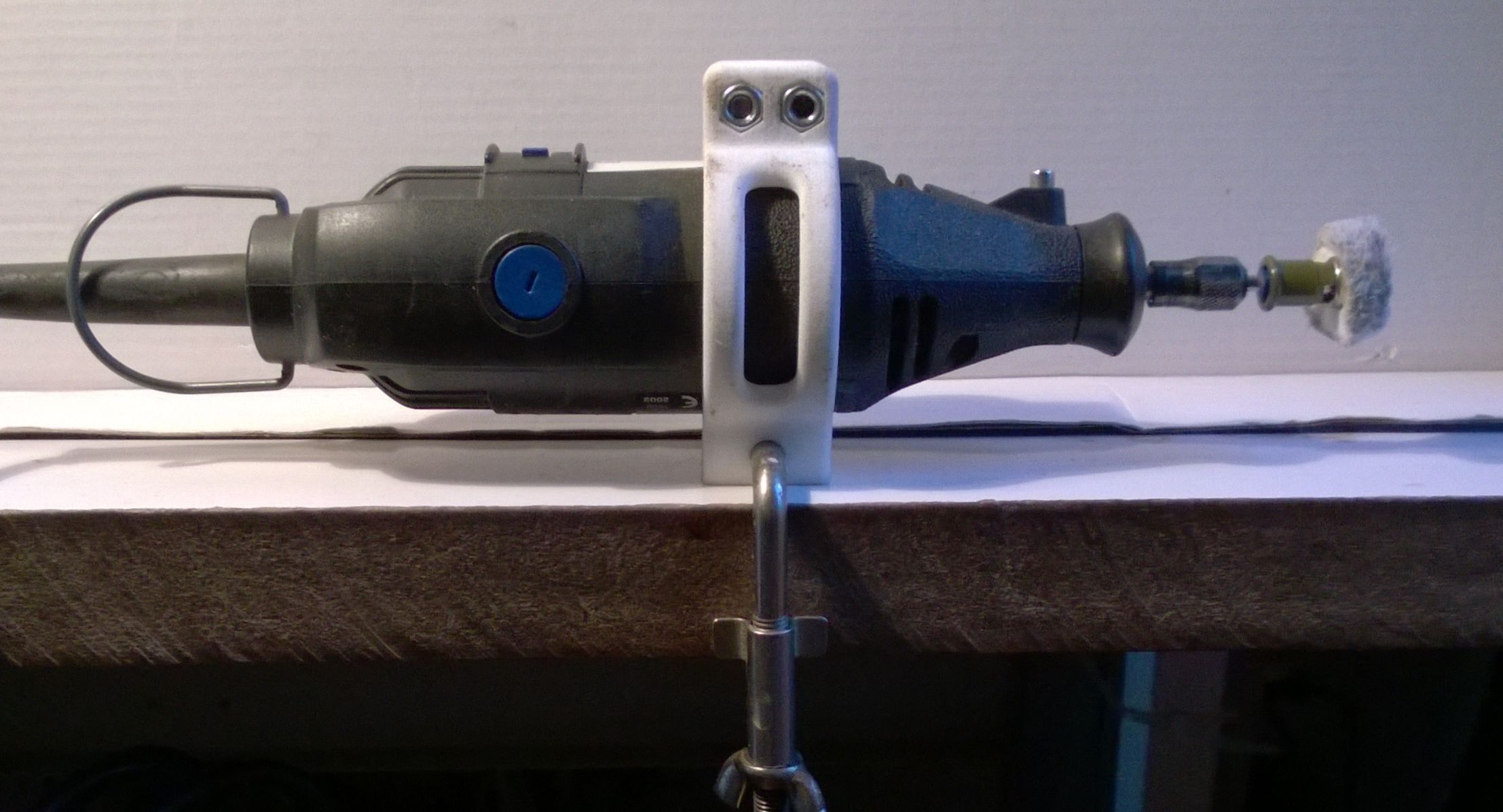 3D Printed Plastic Dremel Table/vice Support - Instructables