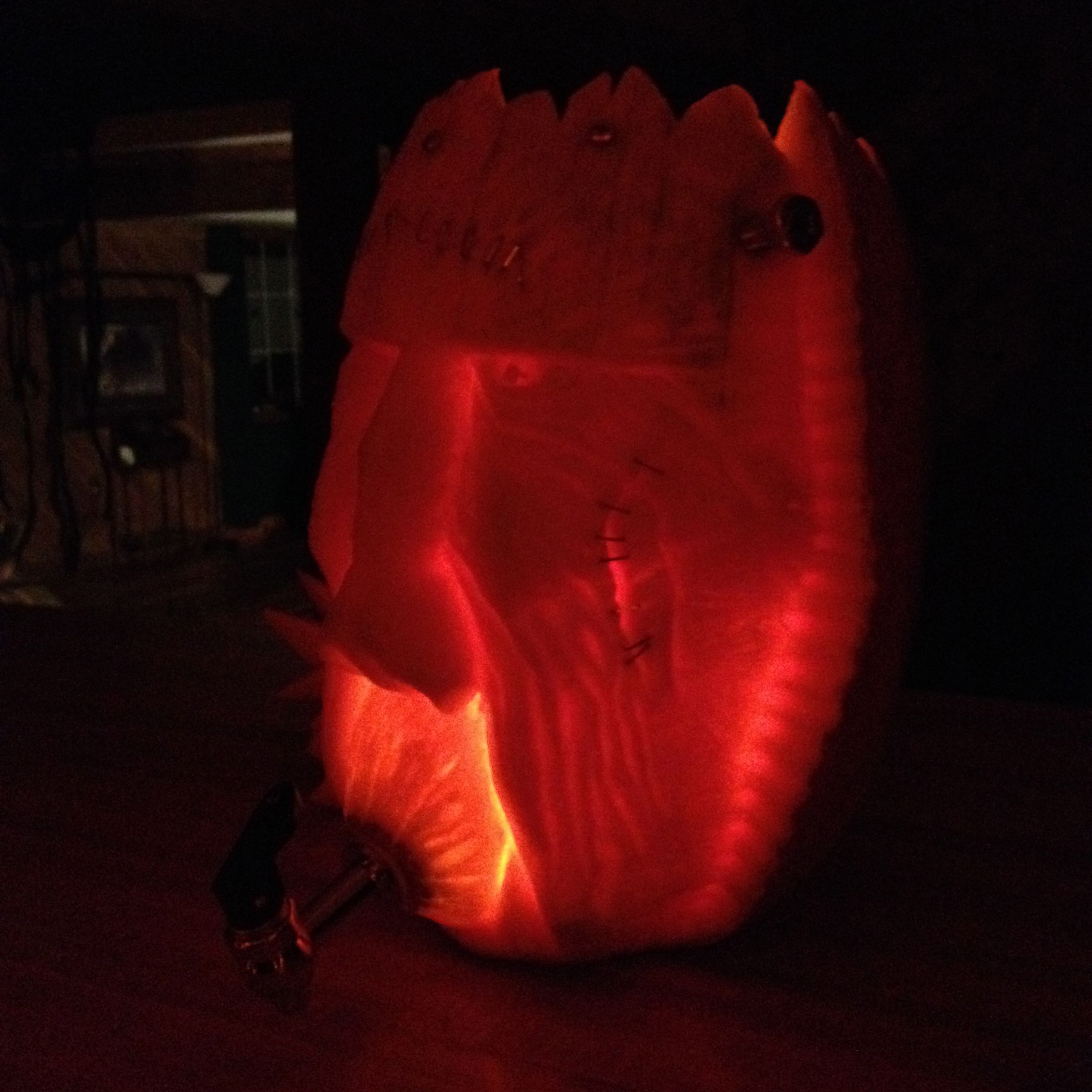 Make a Frankencooler Pumpkin : 6 Steps (with Pictures) - Instructables