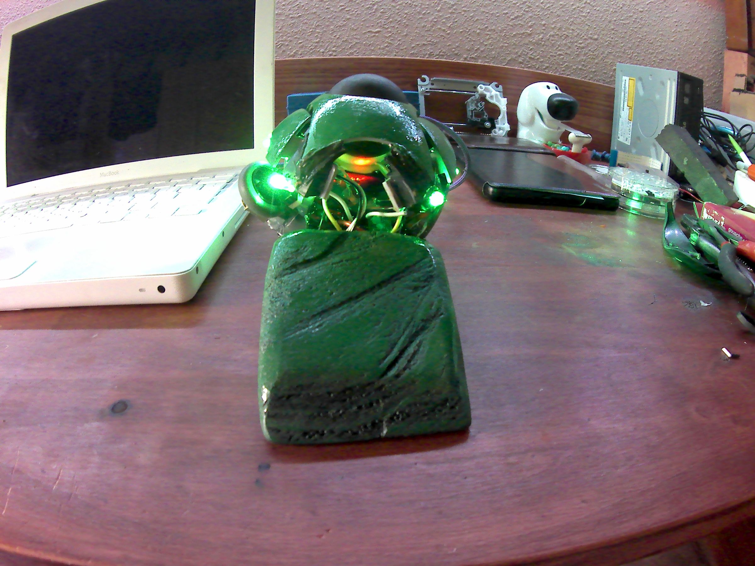 Ultimate GREEN DIY Trackball Mouse From Junk : 10 Steps (with Pictures ...