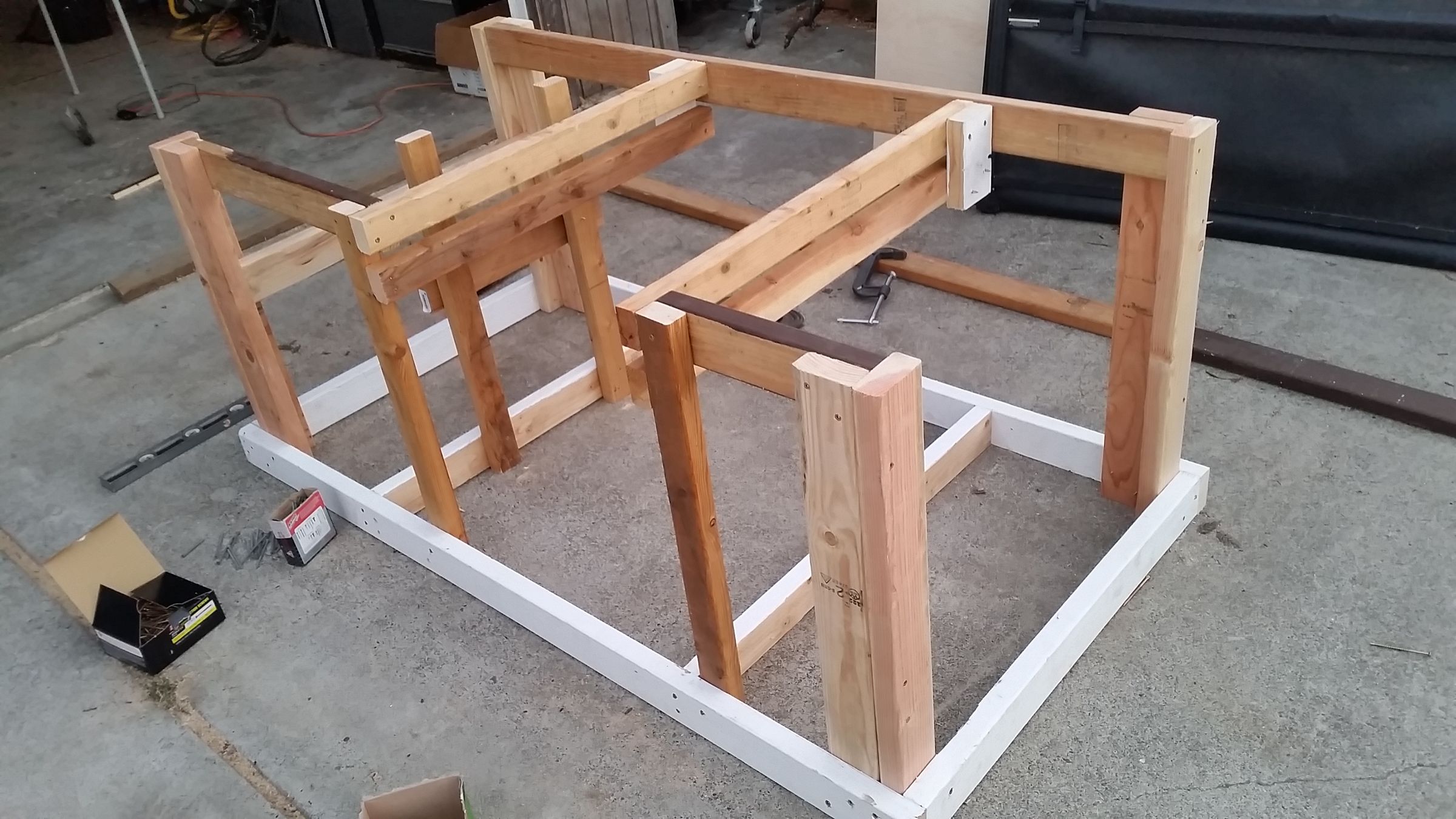 Mobile Workbench With Built-in Table & Miter Saws : 8 Steps (with ...