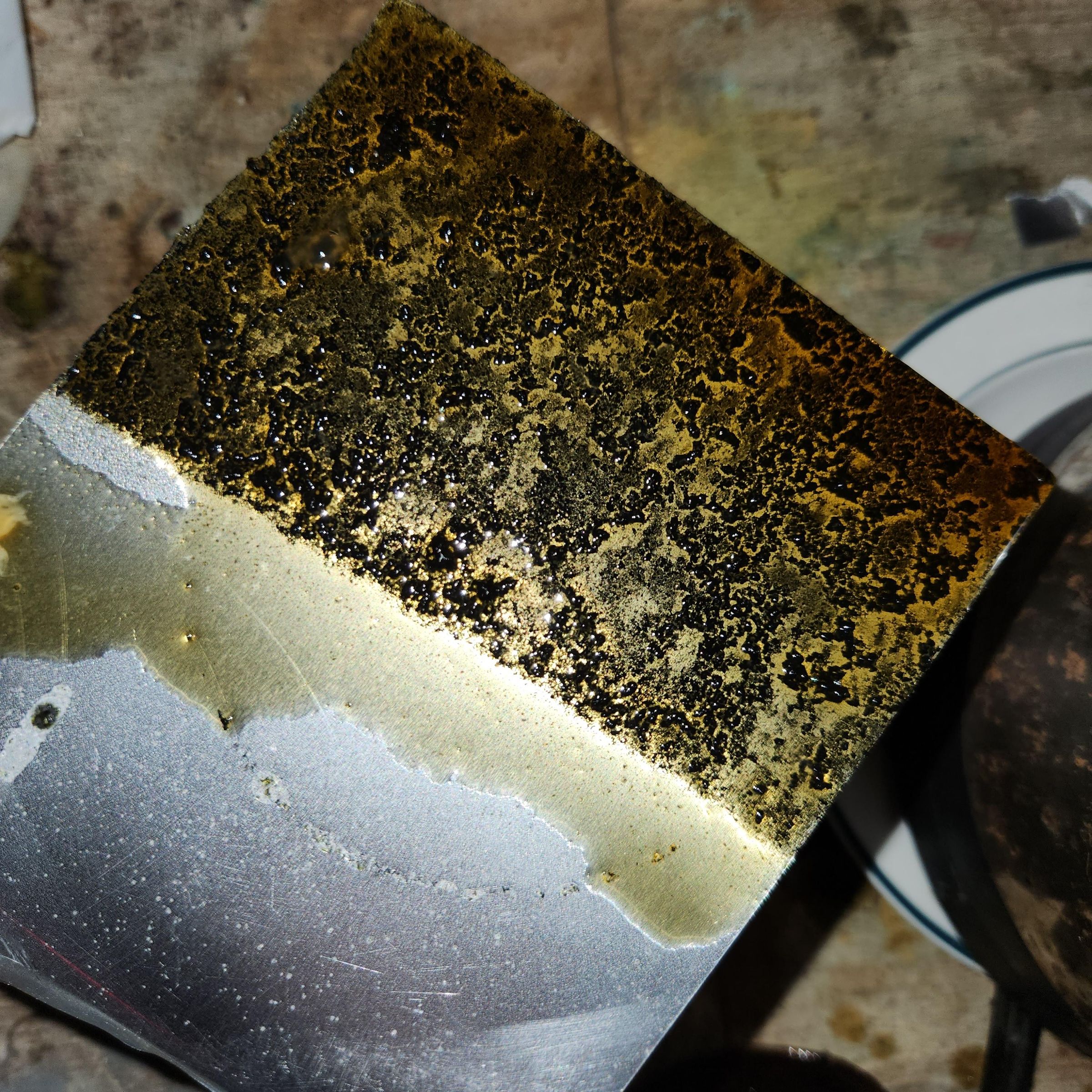 Plating Aluminium Sheets, Brass and Copper With Dragondroff Reagent ...