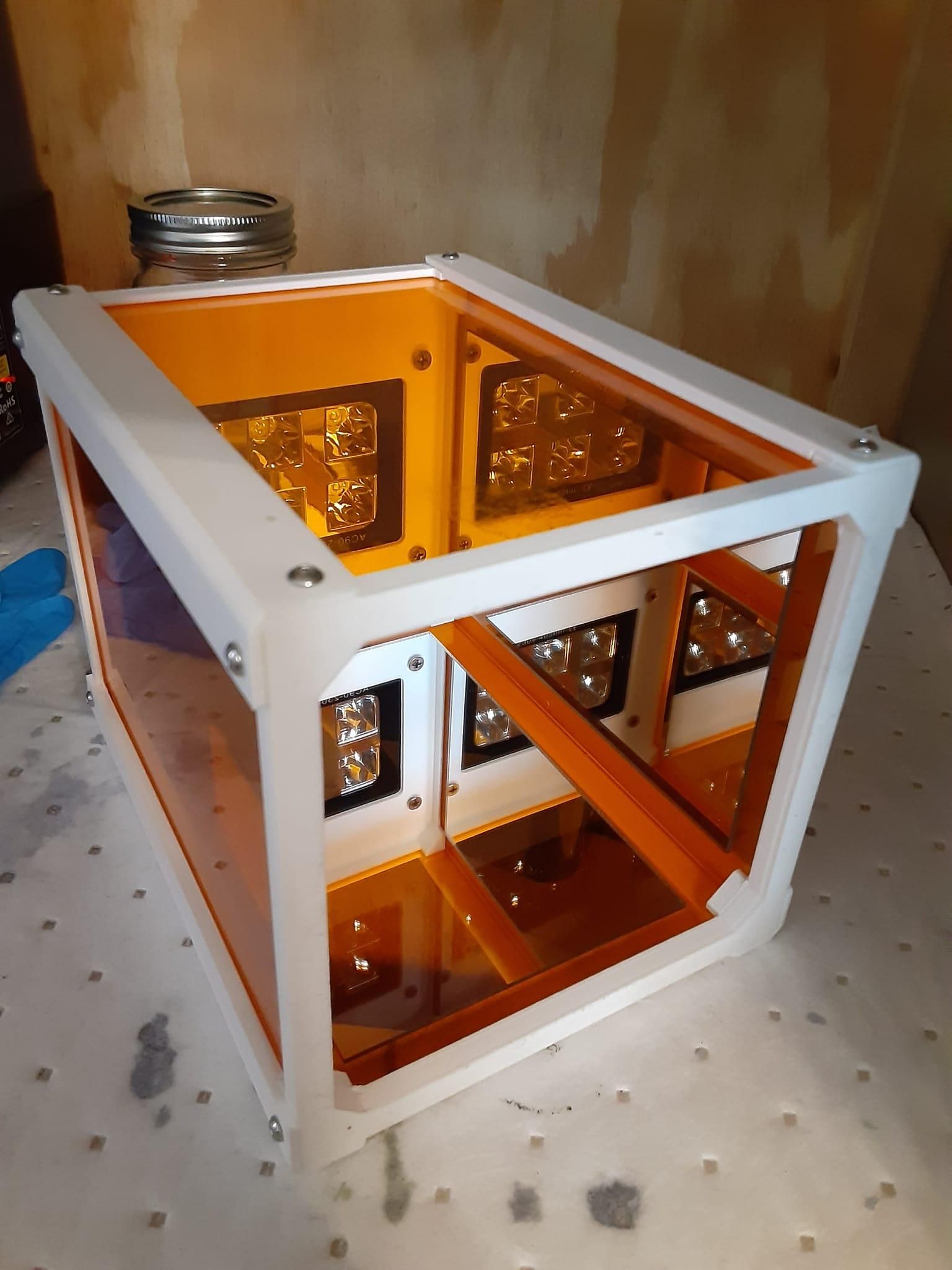 Cheap UV Curing Chamber for Resin 3D Printers : 3 Steps (with Pictures ...