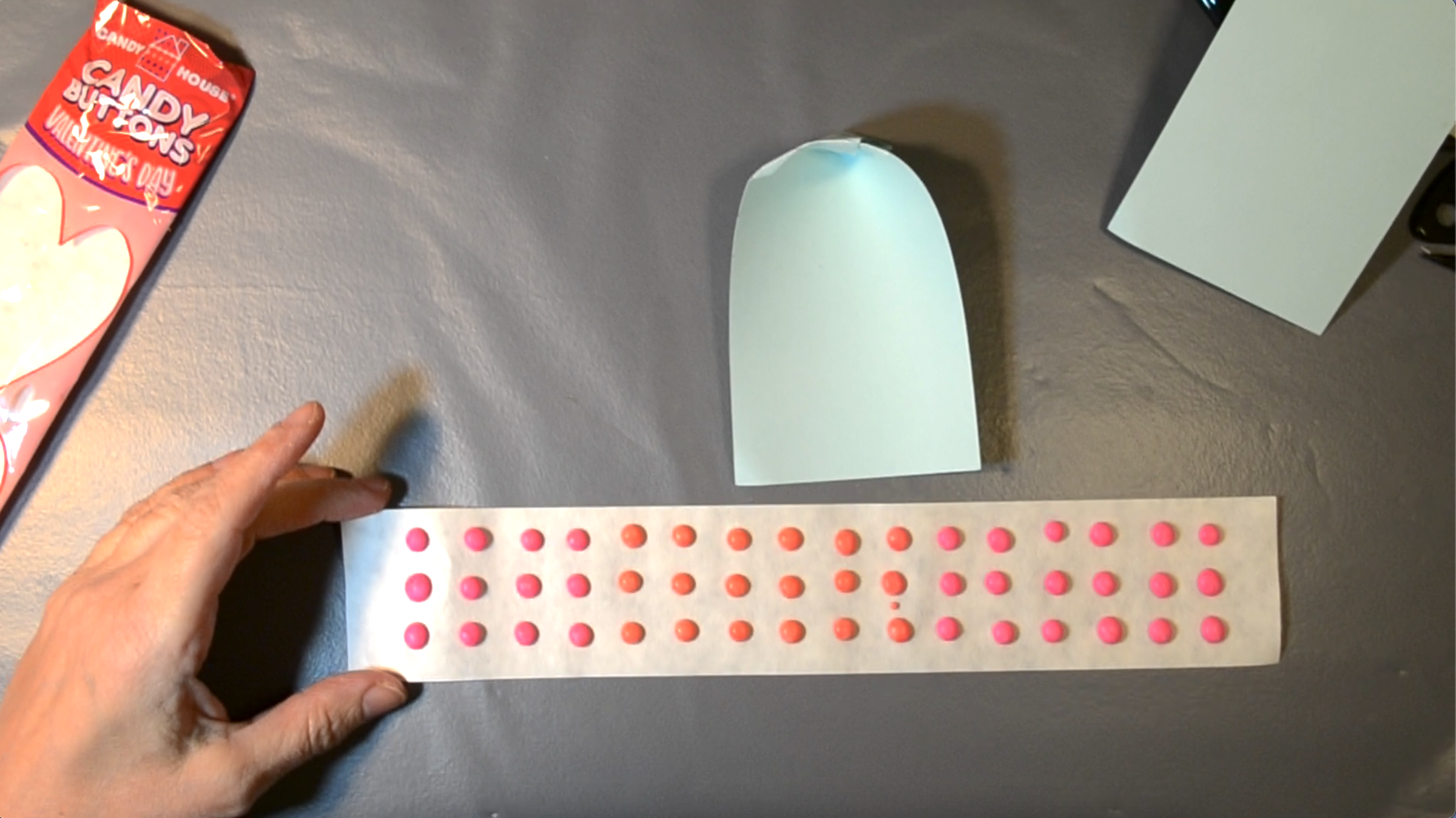 Candy-Button Braille Message - Instructables