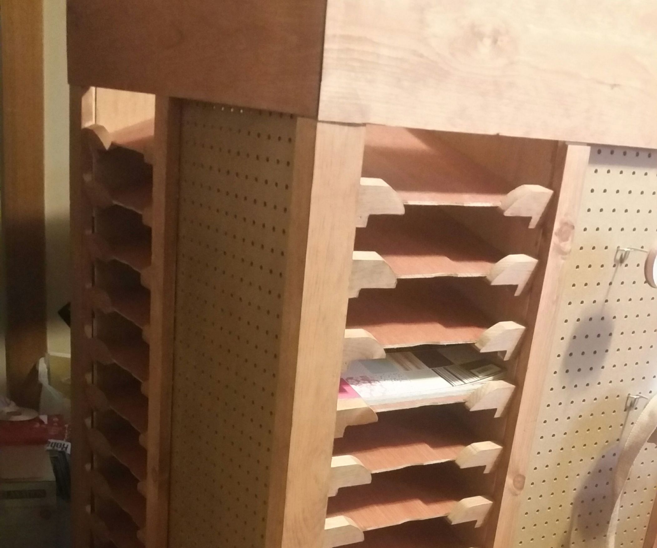 Scrapbook Storage Rack : 4 Steps (with Pictures) - Instructables