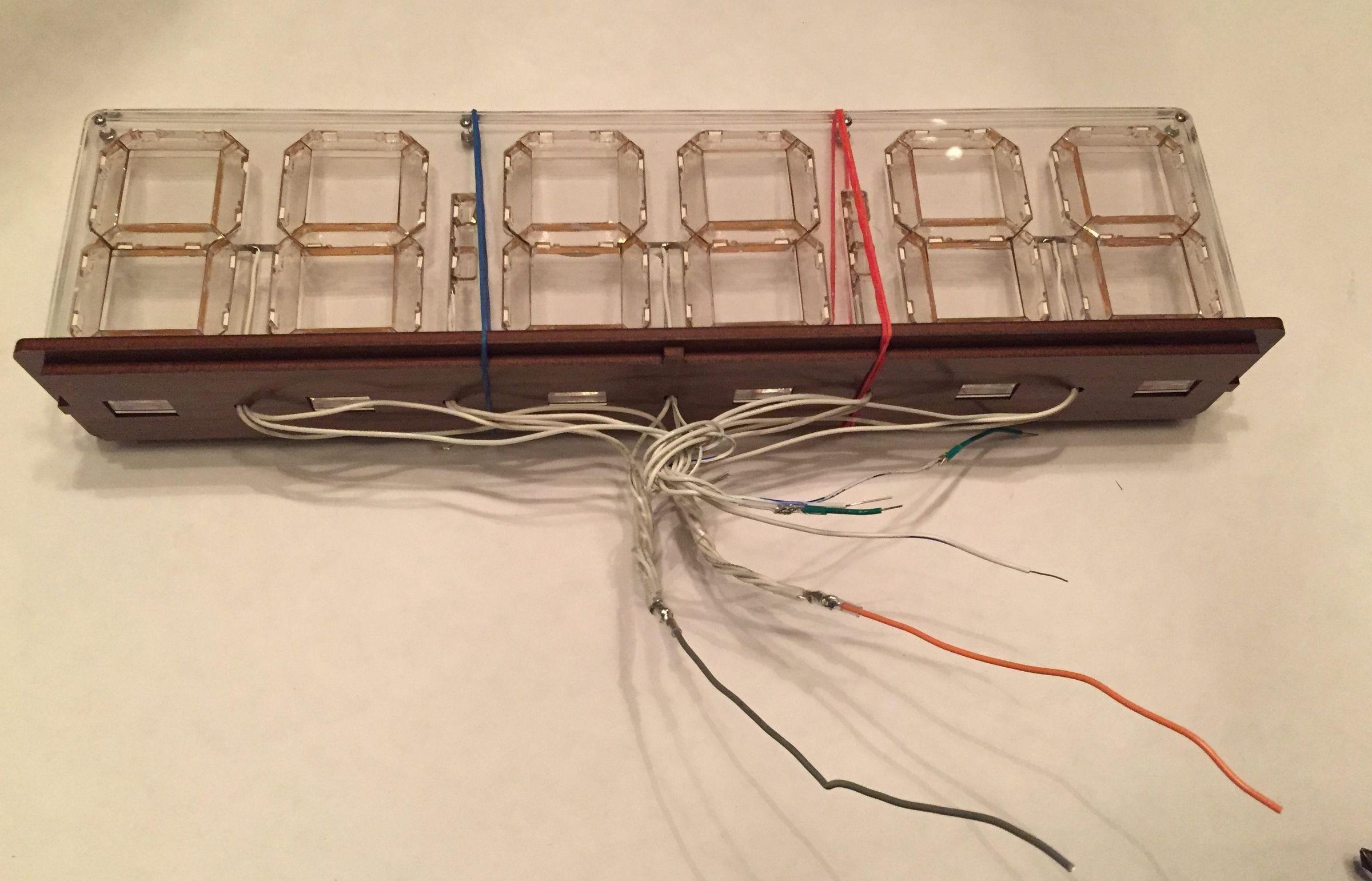 Edge-Lit Seven Segment Clock Display : 16 Steps (with Pictures) - Instructables