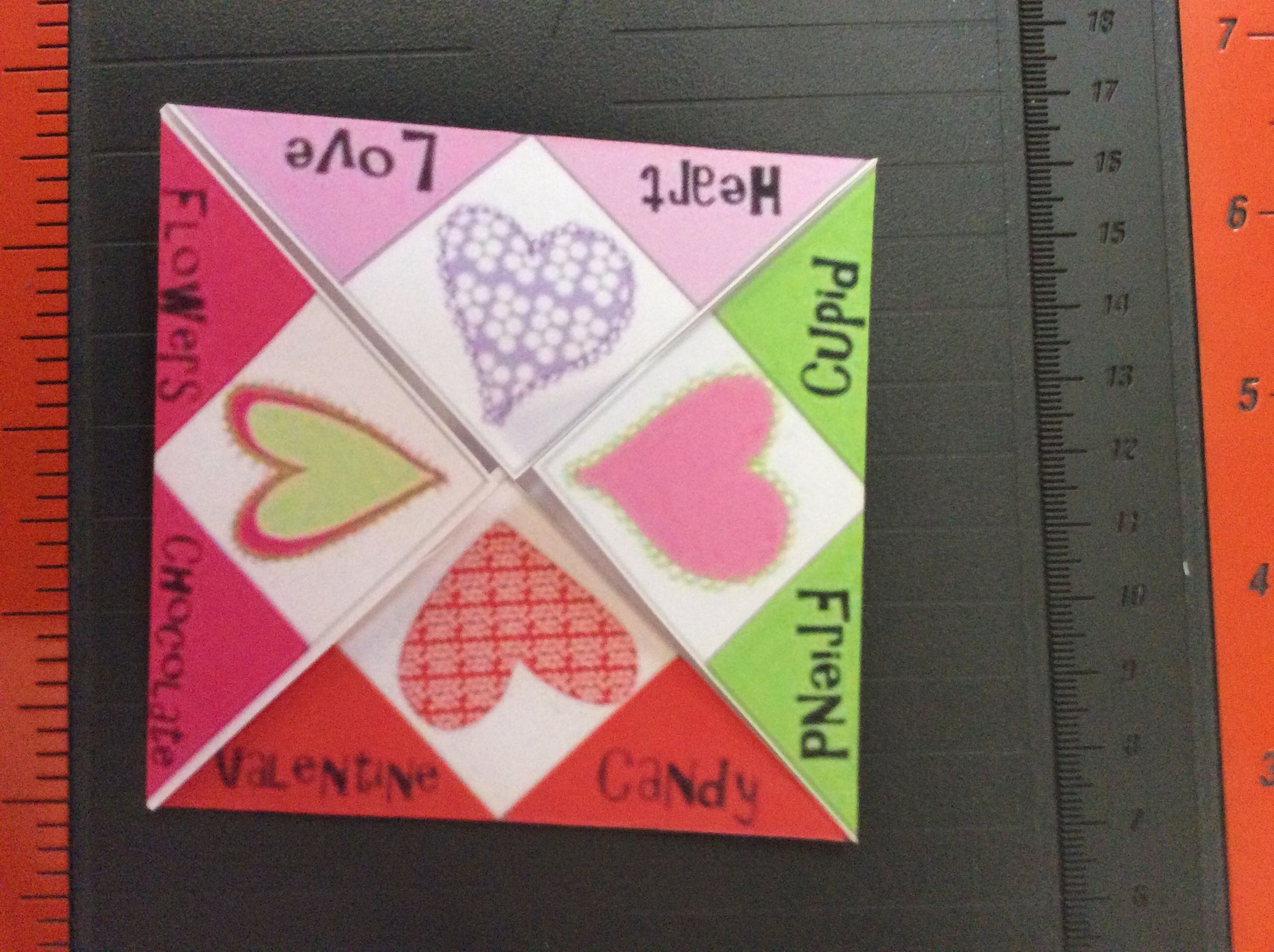 Valentines Day Cootie Catcher : 6 Steps - Instructables