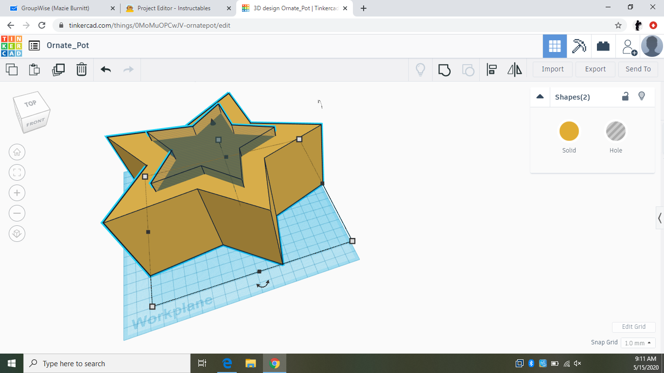 Amazingly Detailed Flower Pots (For 3D Printing) : 3 Steps - Instructables
