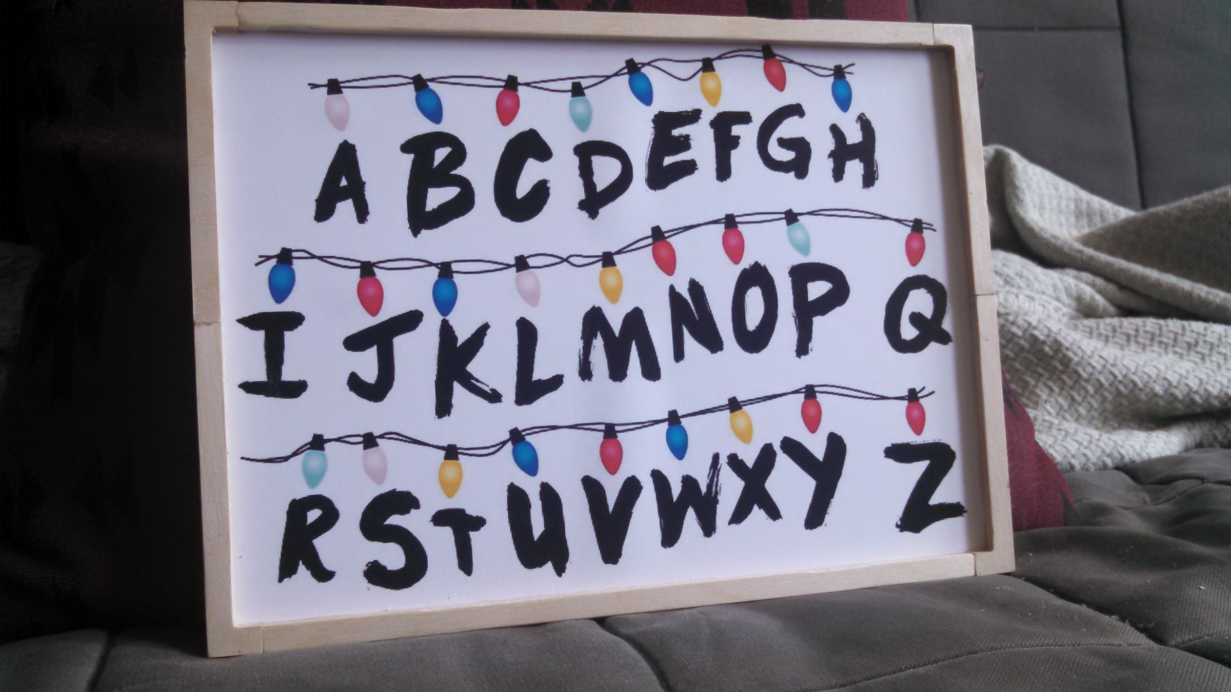 Stranger Things Interactive Wall Art : 7 Steps (with Pictures ...