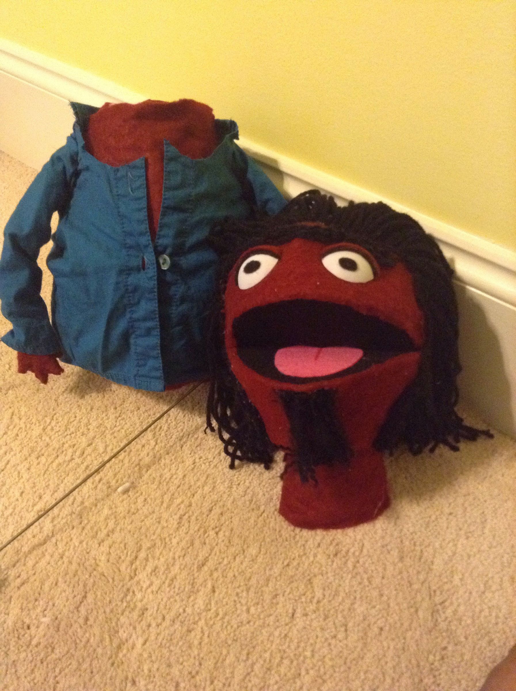 My First Hand Puppet-Roscoe - Instructables