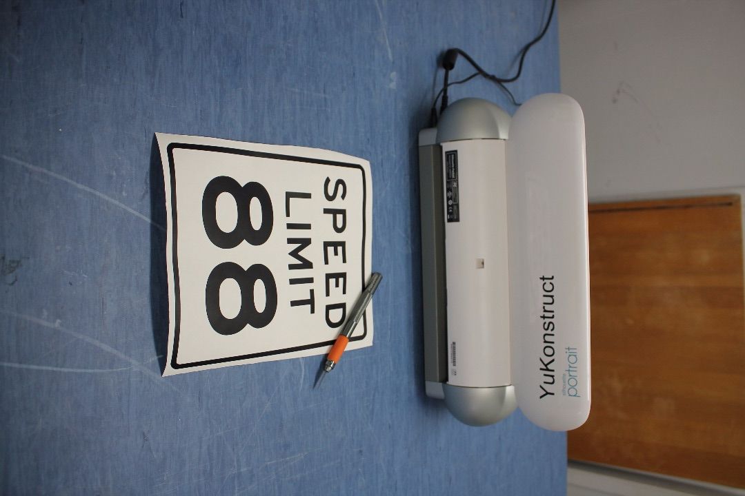 88 MPH Back to the Future Speed Signs : 4 Steps (with Pictures ...