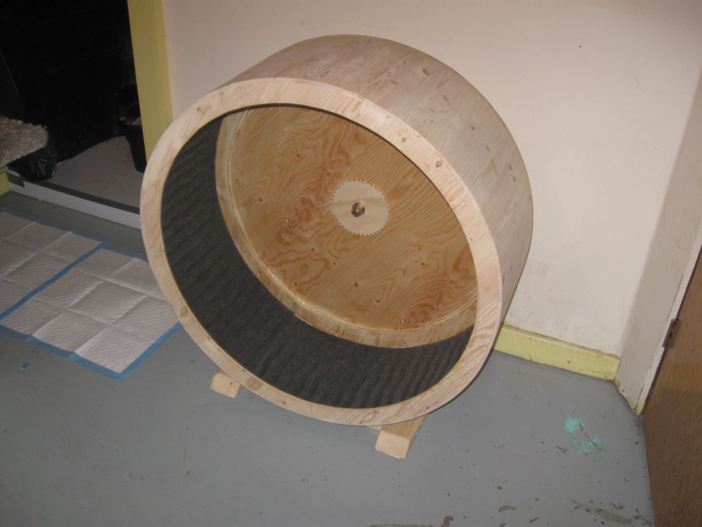 Cat Exercise Wheel Device : 10 Steps (with Pictures) - Instructables
