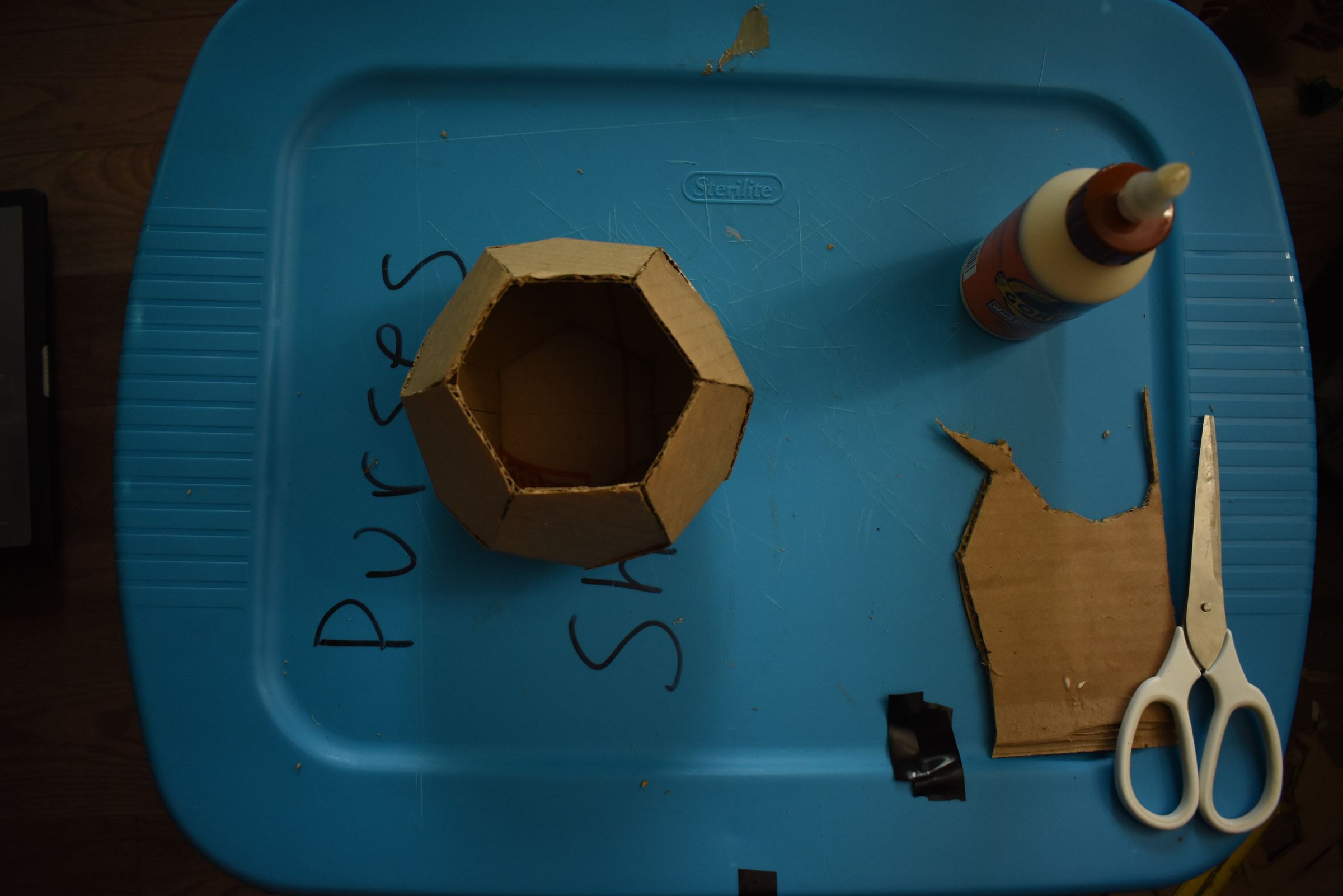 Modern Geometric [Cardboard] Planter : 8 Steps (with Pictures ...