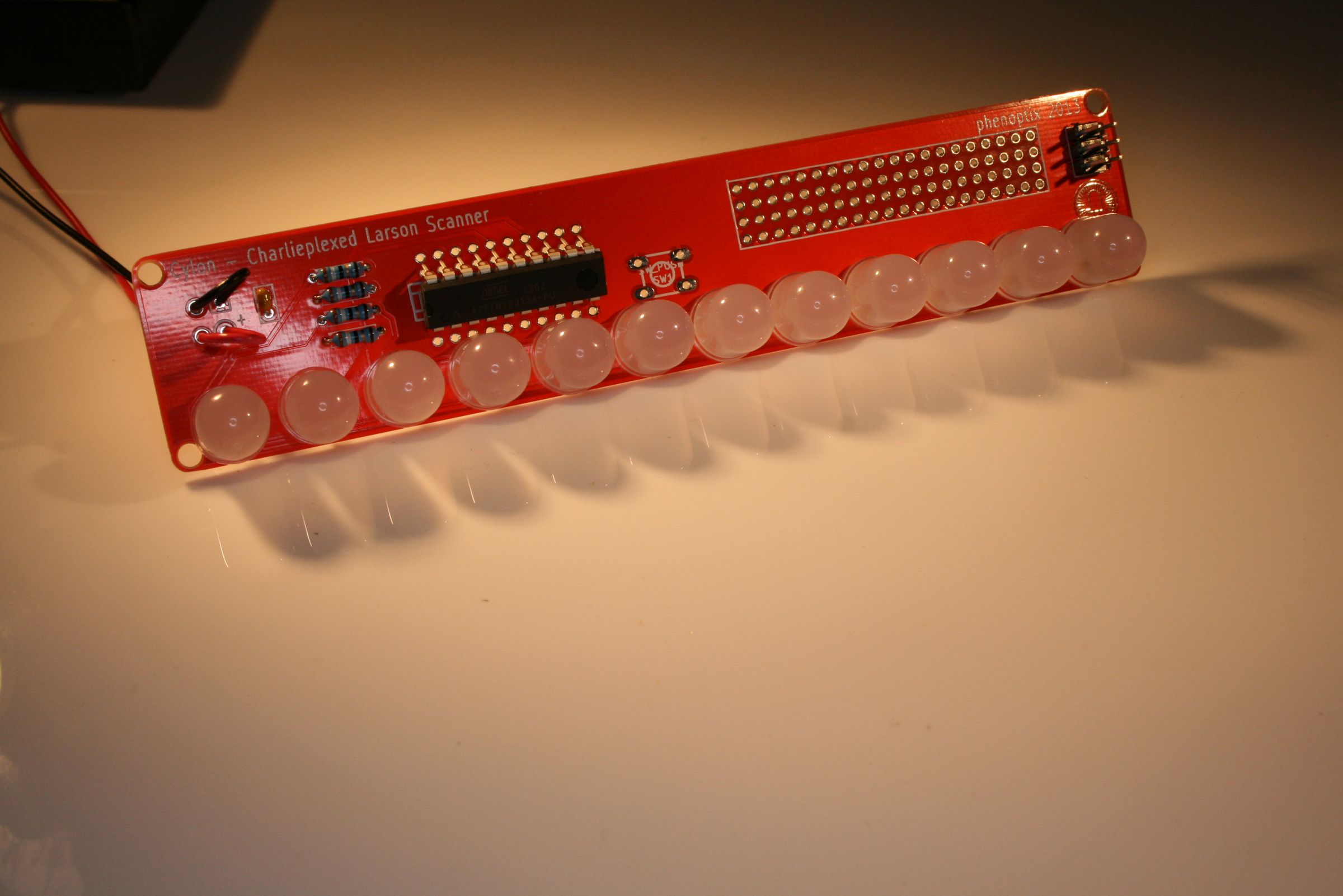 The Cylon - Larson Scanner Kit - With Charlieplexing! : 9 Steps (with ...