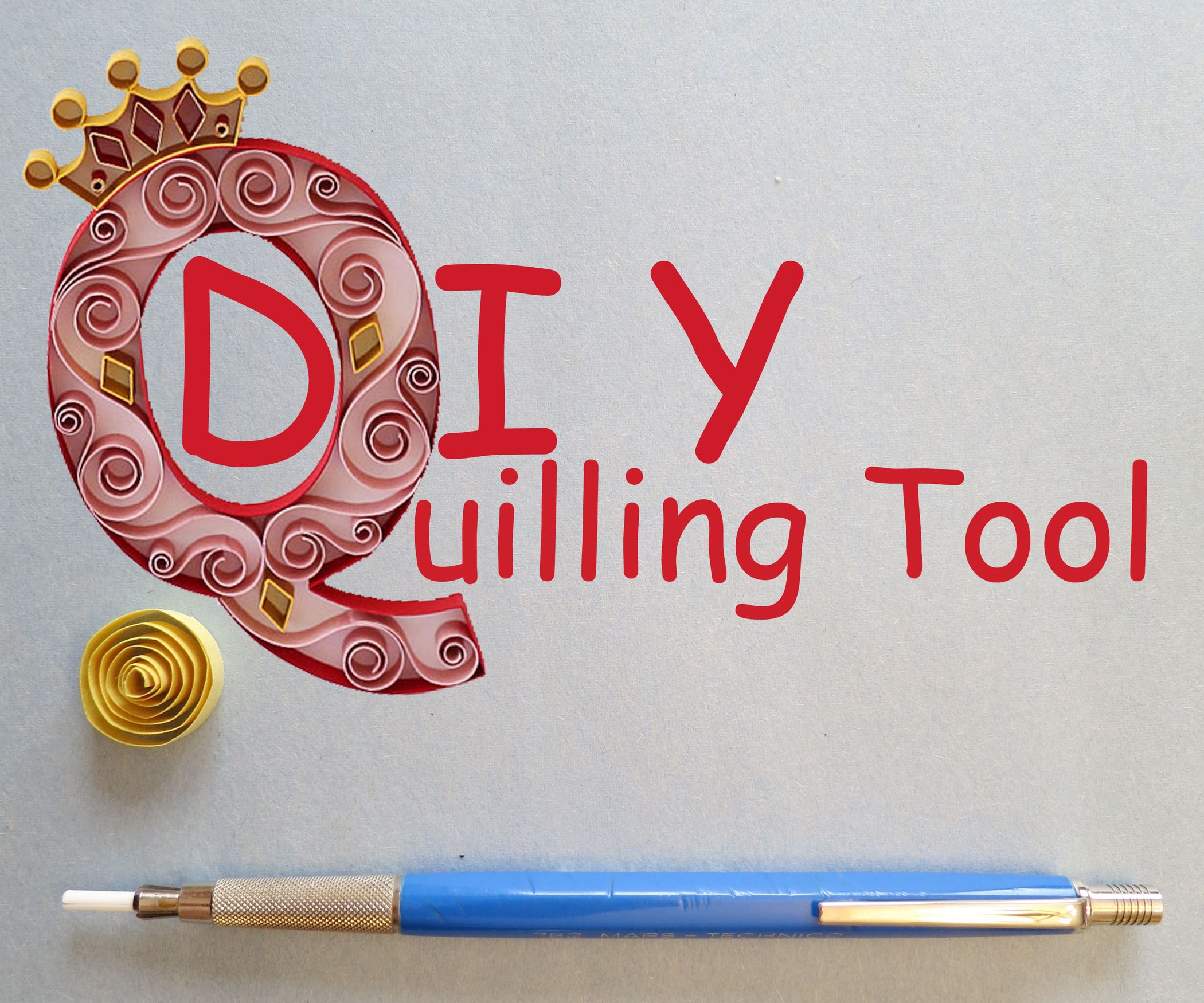DIY Quilling Tool From Junk Drawer Finds! : 11 Steps (with Pictures ...