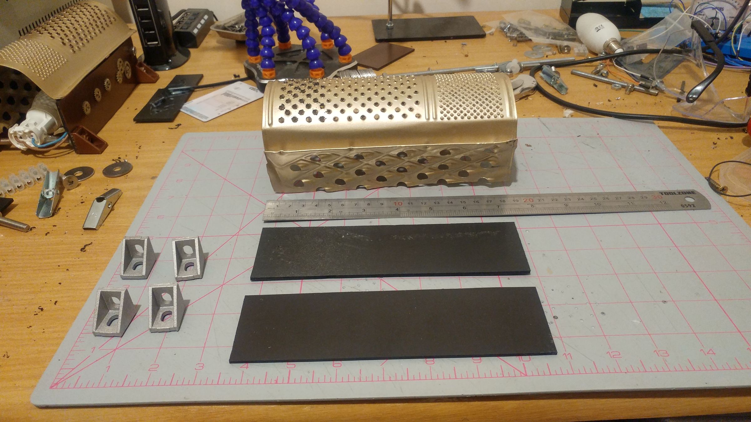 Steampunk Cheese Grater Lights : 6 Steps - Instructables