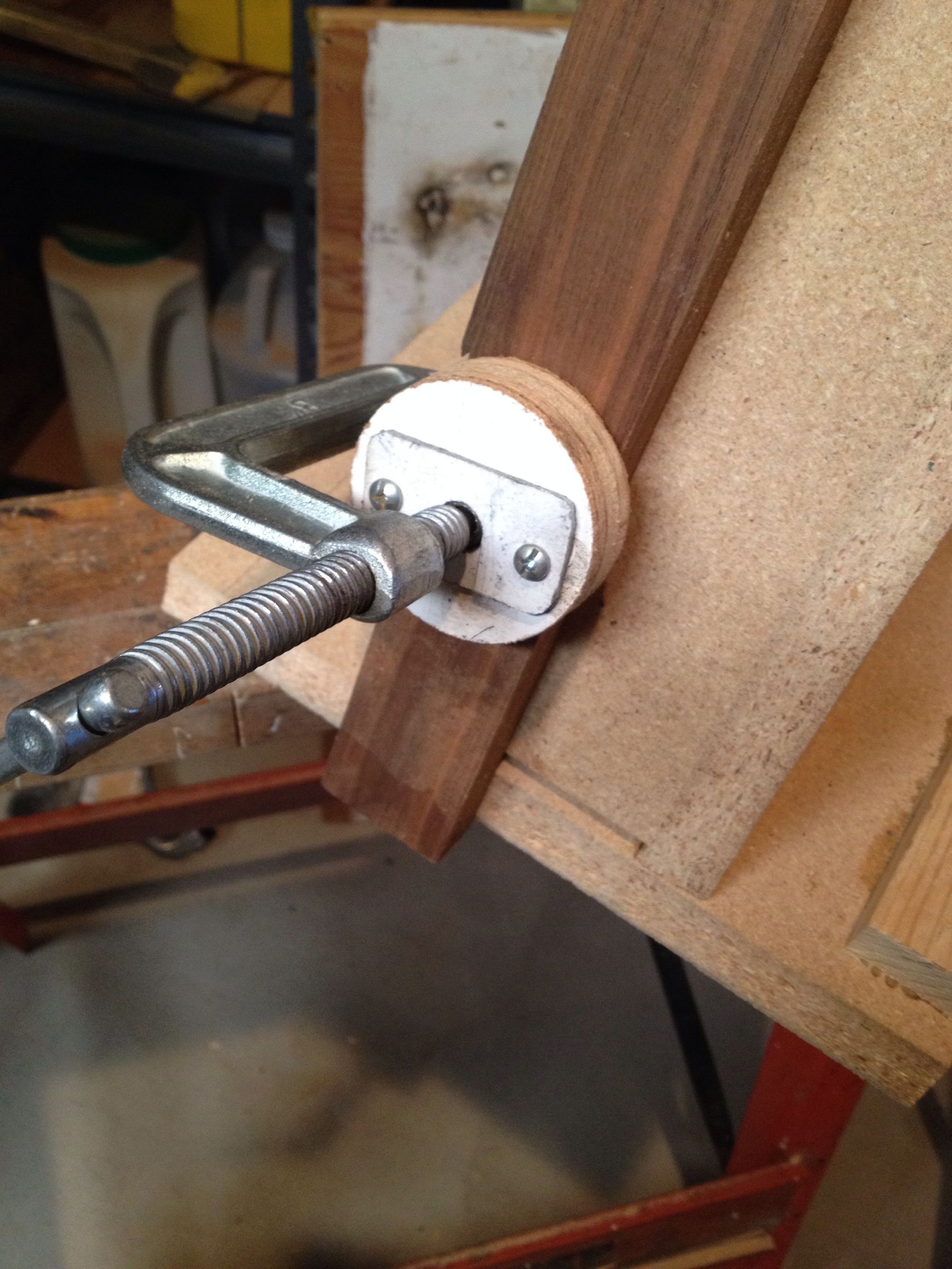 Pad for a C Clamp : 7 Steps (with Pictures) - Instructables