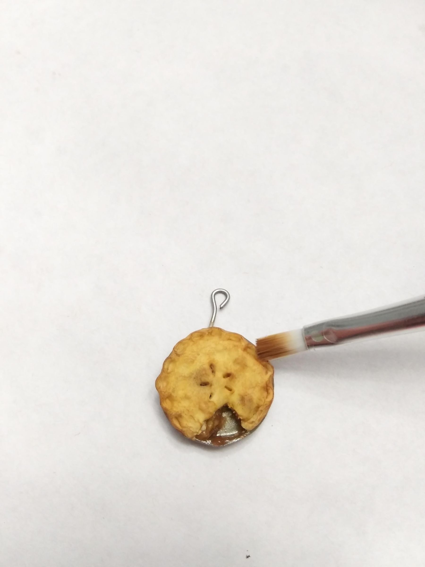 Pie Charms From Clay: Earrings, Necklace, Etc. : 12 Steps (with ...