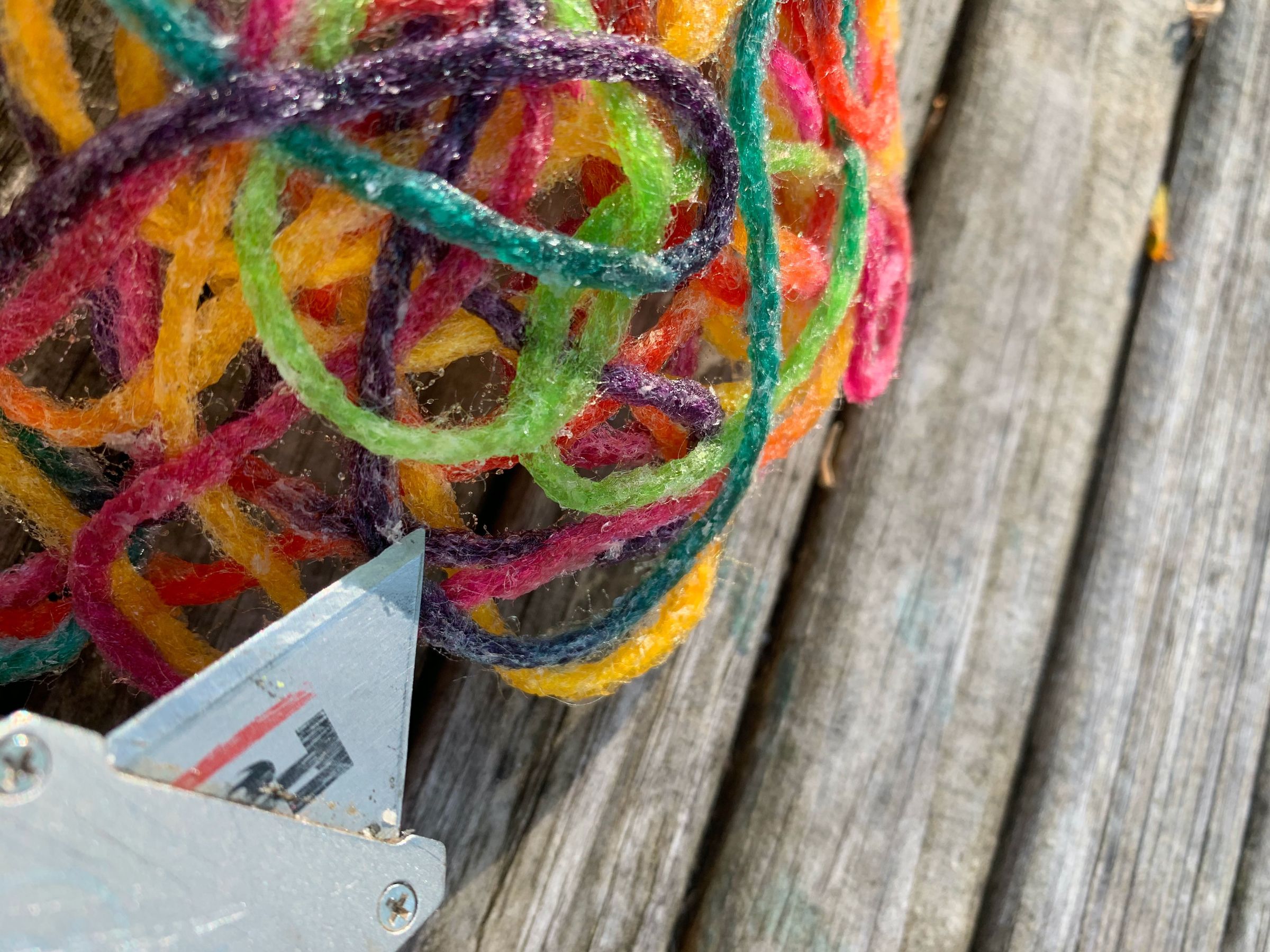 Yarn Suspended Sculpture : Silhouette : 6 Steps (with Pictures ...