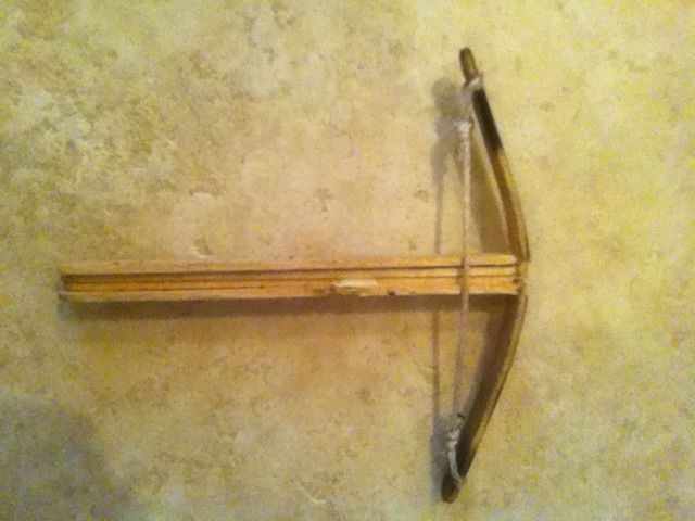 Mini Popsicle Crossbow : 9 Steps - Instructables