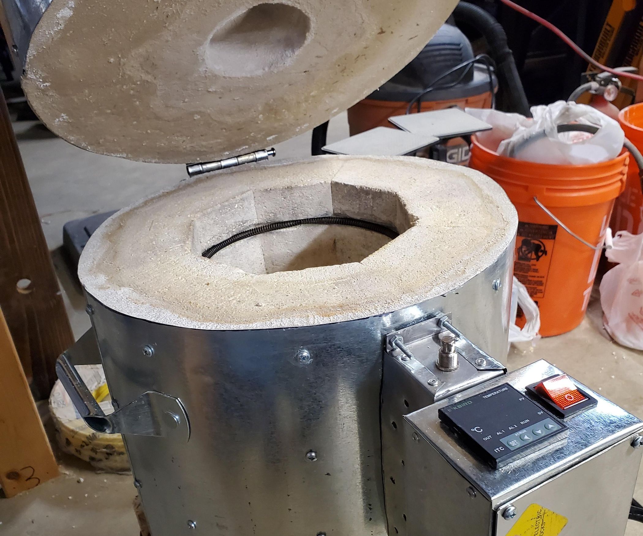 120v Metal Foundry With Lid Switch : 20 Steps (with Pictures ...