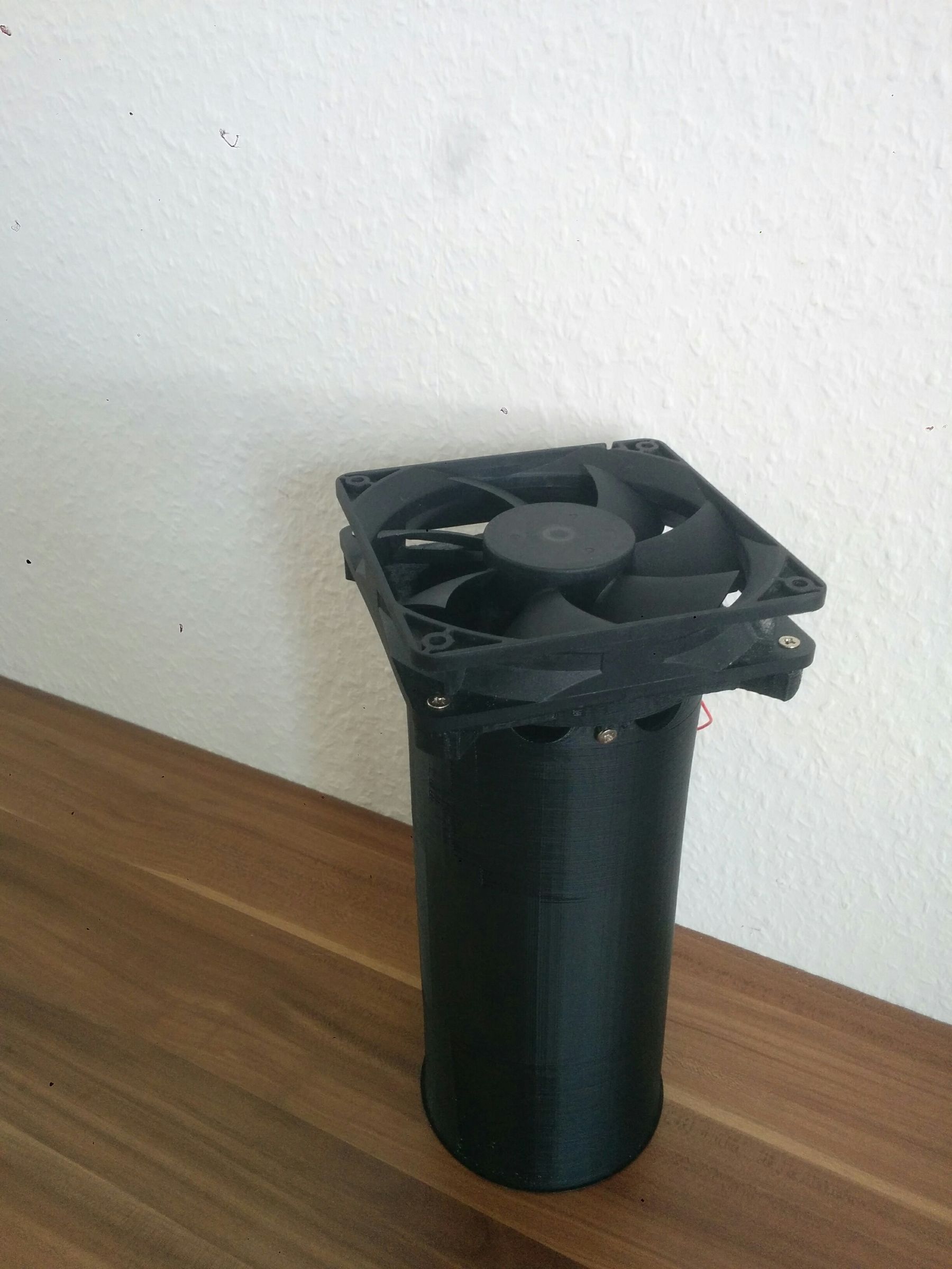 3D Printed Simple Desk Aircooler : 3 Steps - Instructables