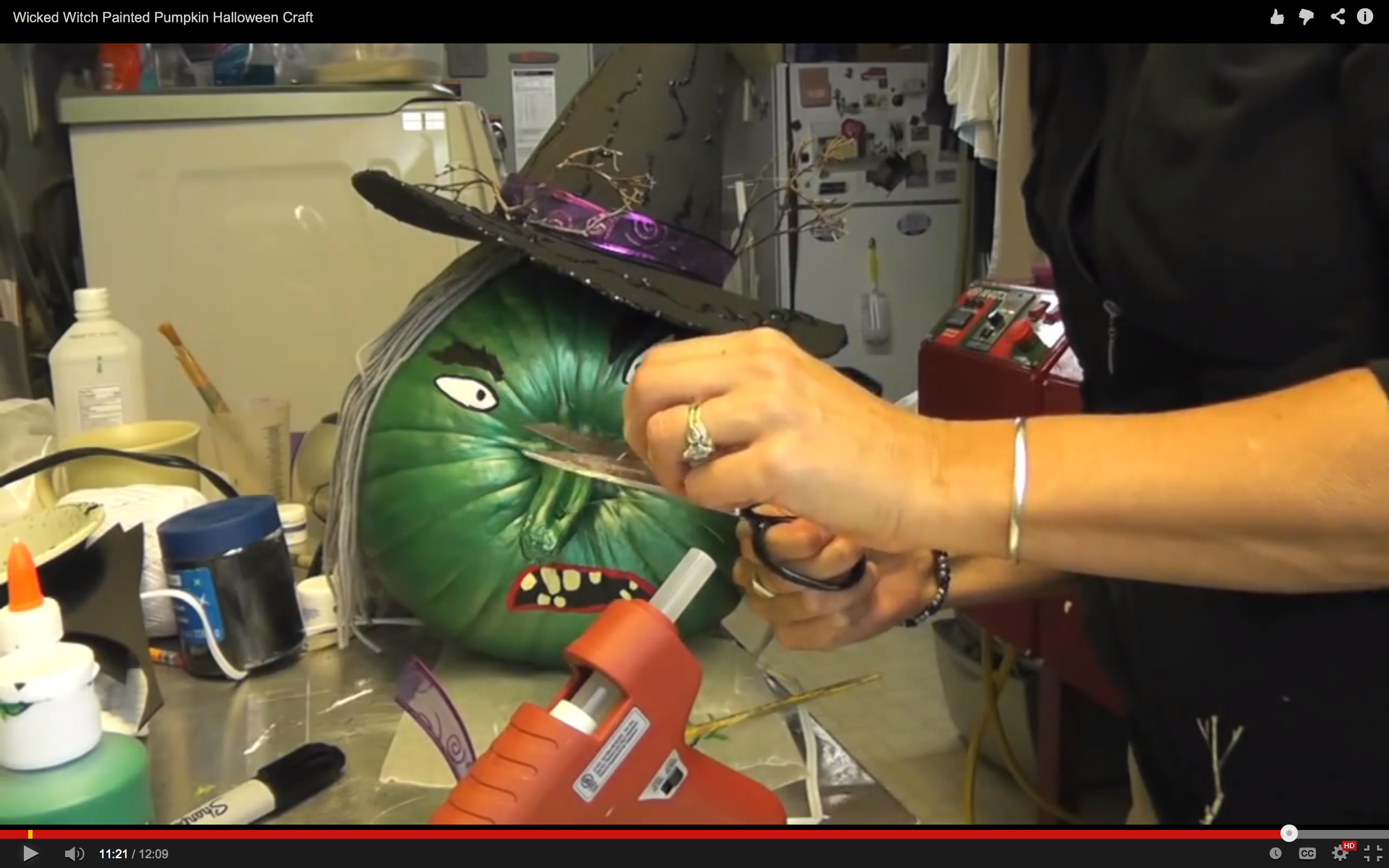 Wicked Witch Pumpkin : 15 Steps (with Pictures) - Instructables